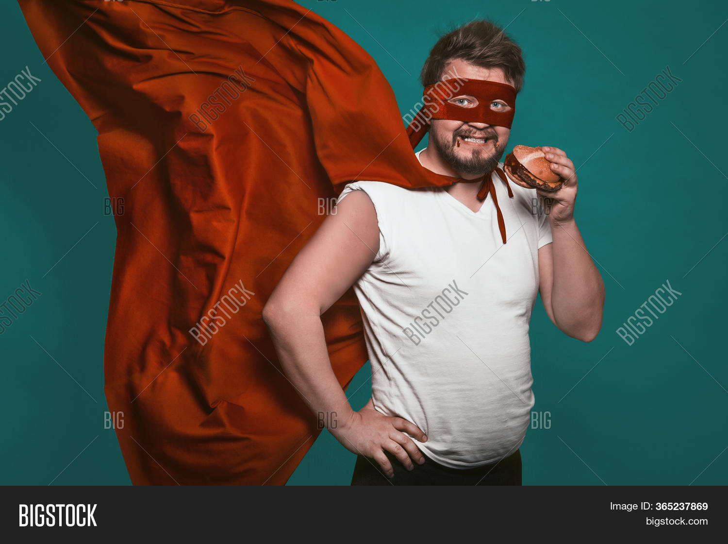 Hungry Super Hero Man Image & Photo (Free Trial) | Bigstock
