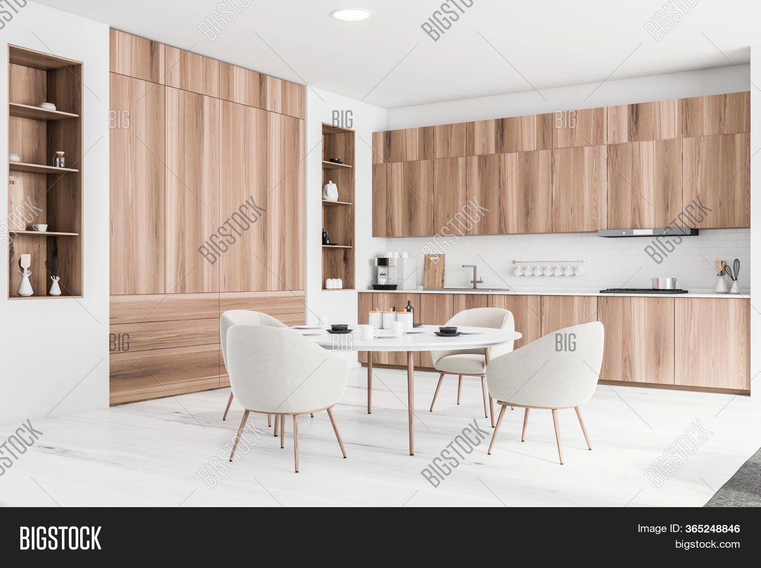 Corner Stylish Kitchen Image & Photo (Free Trial) | Bigstock