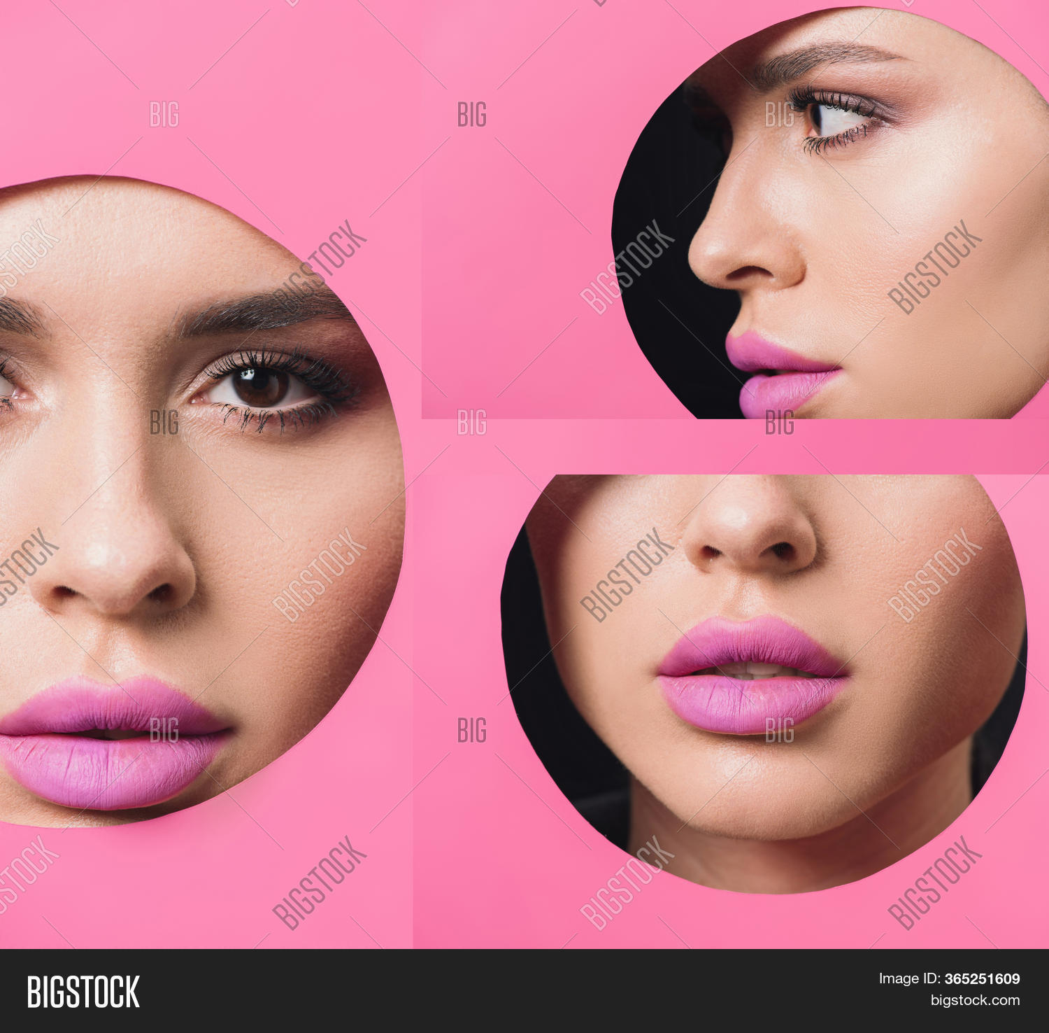 Collage Female Face Image & Photo (Free Trial) | Bigstock