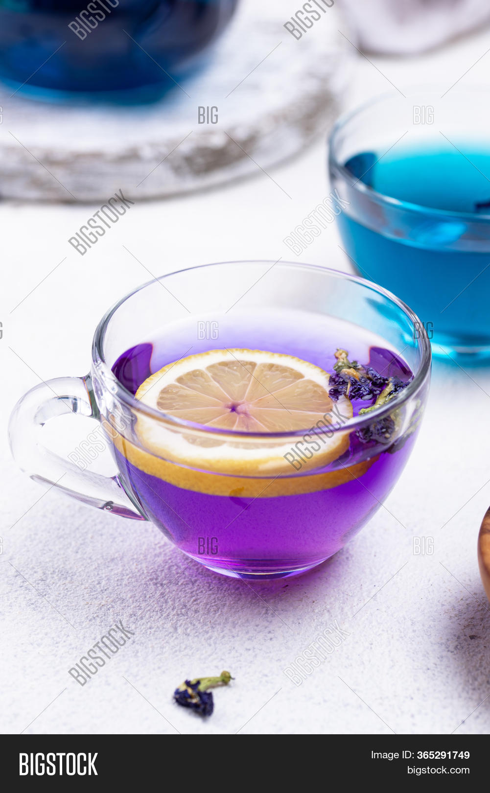 Blue Purple Tea Image & Photo (Free Trial) | Bigstock