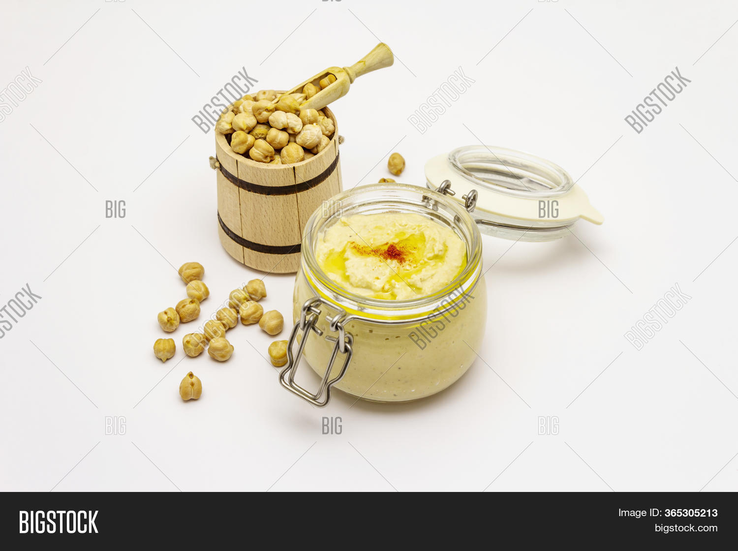 Hummus Isolated On Image & Photo (Free Trial) | Bigstock