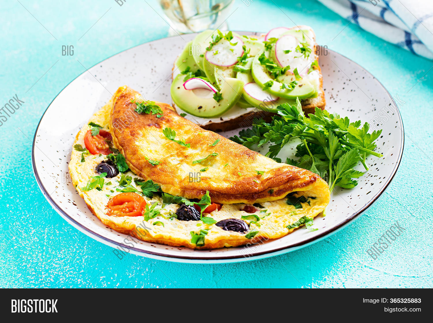 Breakfast. Omelette Image & Photo (Free Trial) | Bigstock