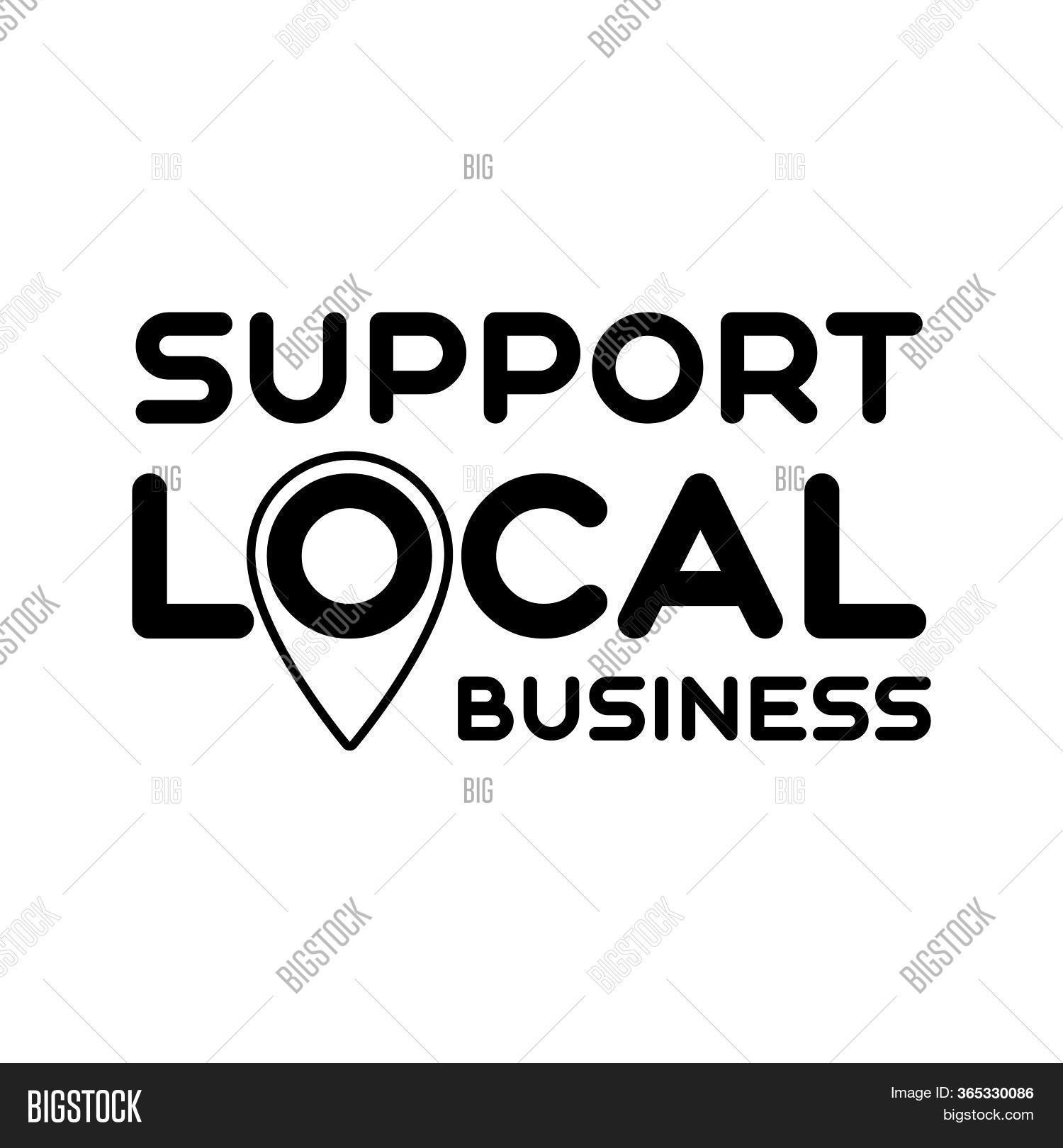 LOCAL SUPPORT. Symbol Image & Photo (Free Trial) | Bigstock