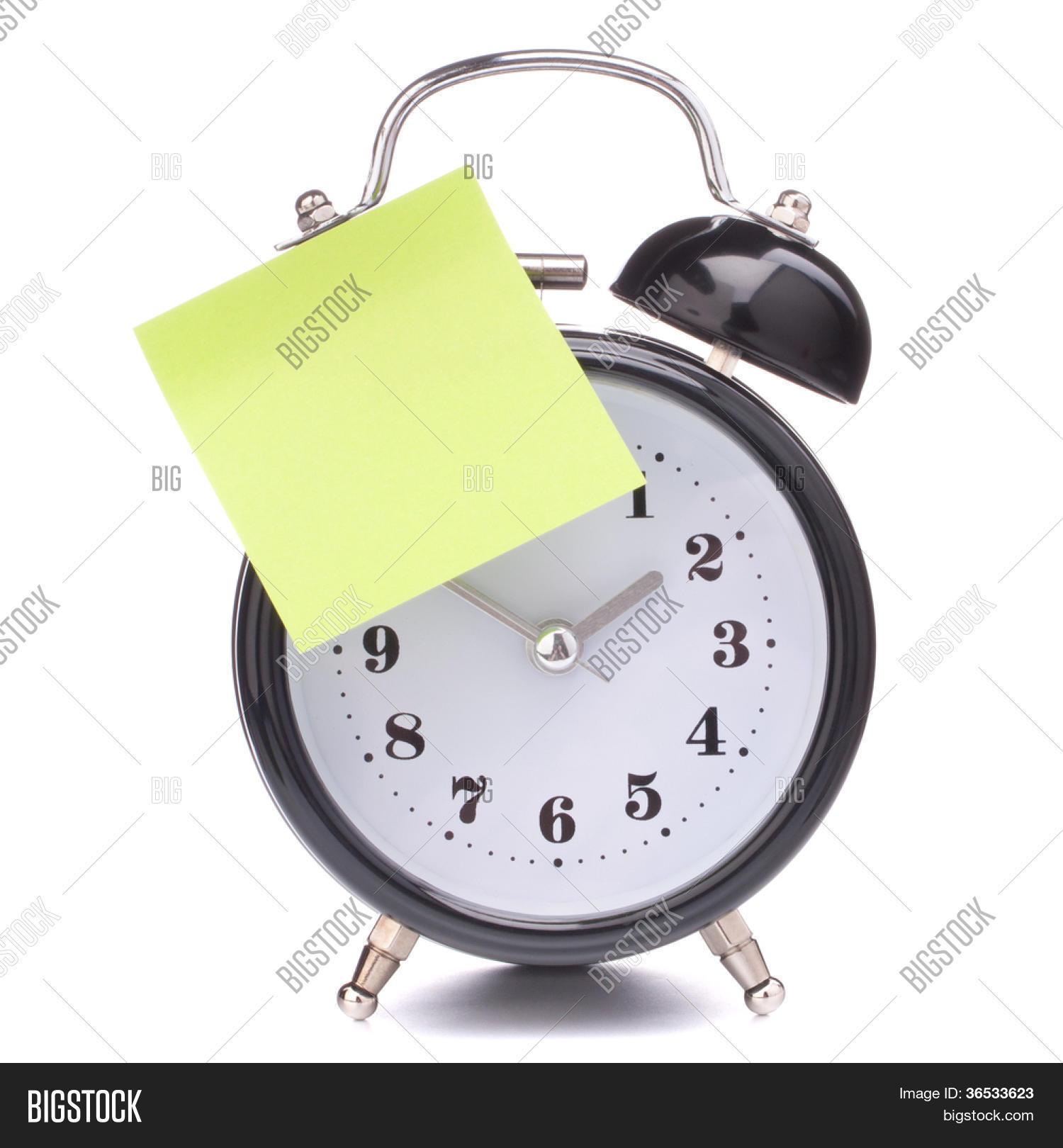 Alarm Clock Sticky Image & Photo (Free Trial) | Bigstock