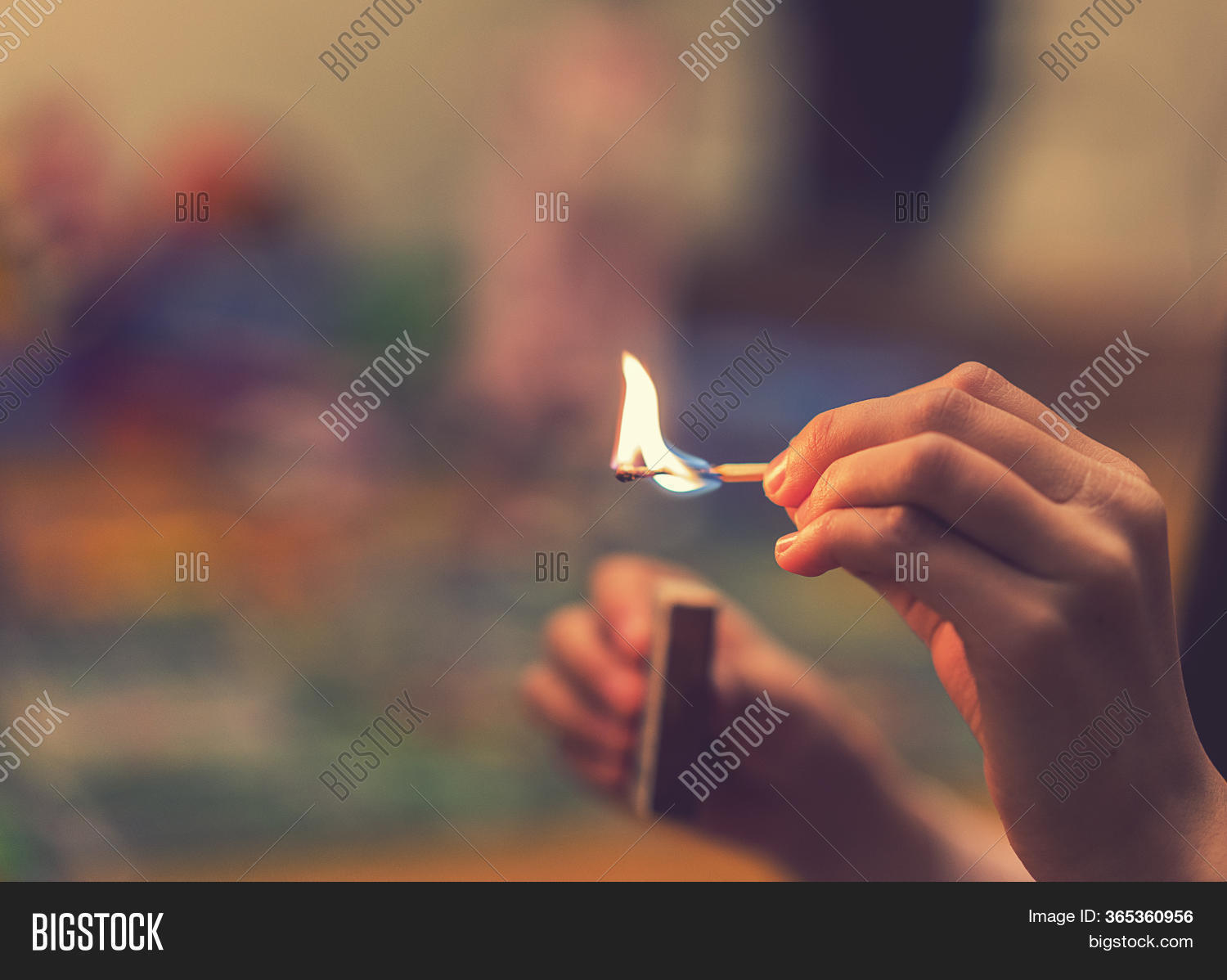 Child Lighting Matches Image & Photo (Free Trial) | Bigstock