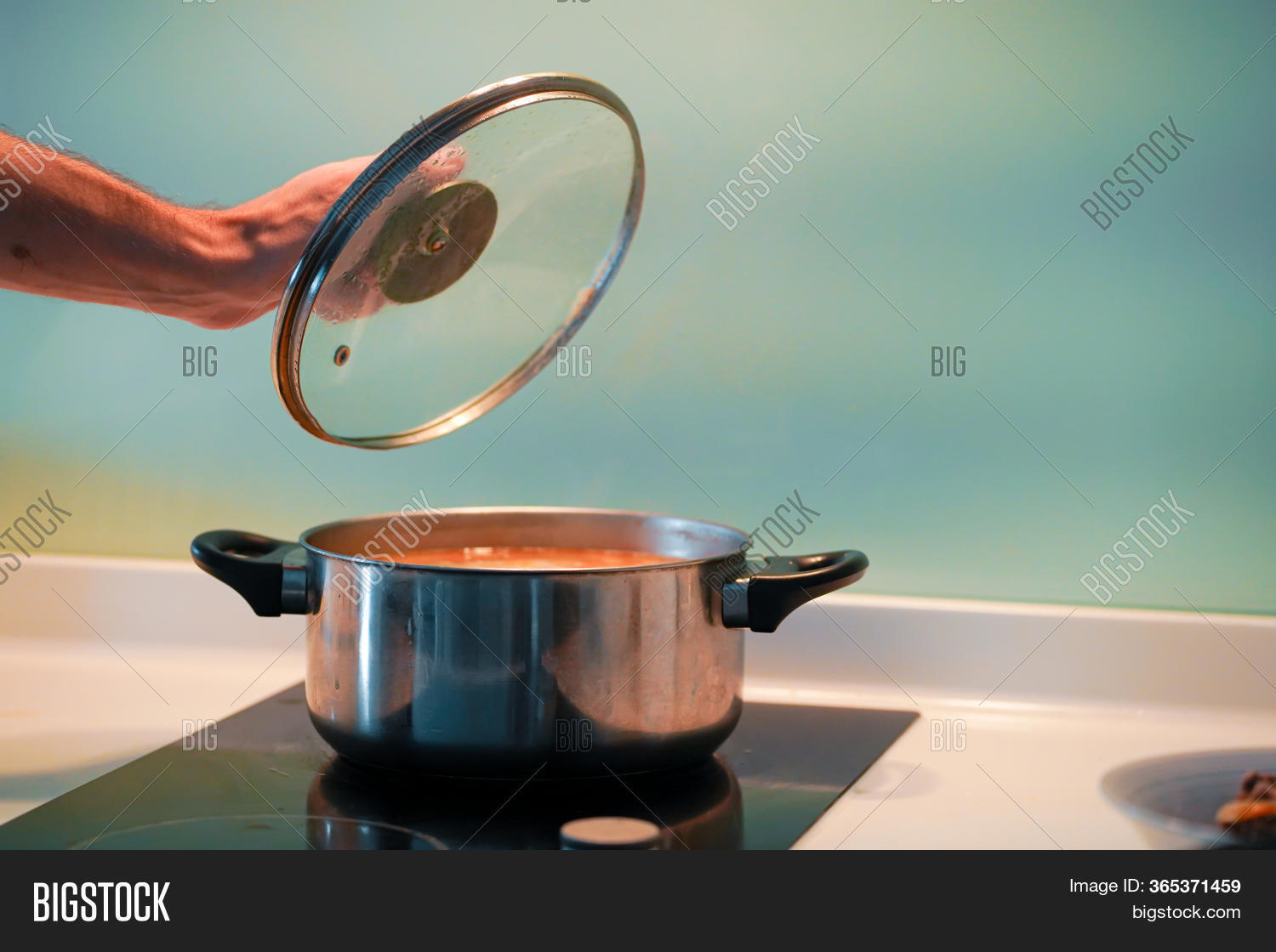 Cooking Soup Pan On Image & Photo (Free Trial) | Bigstock