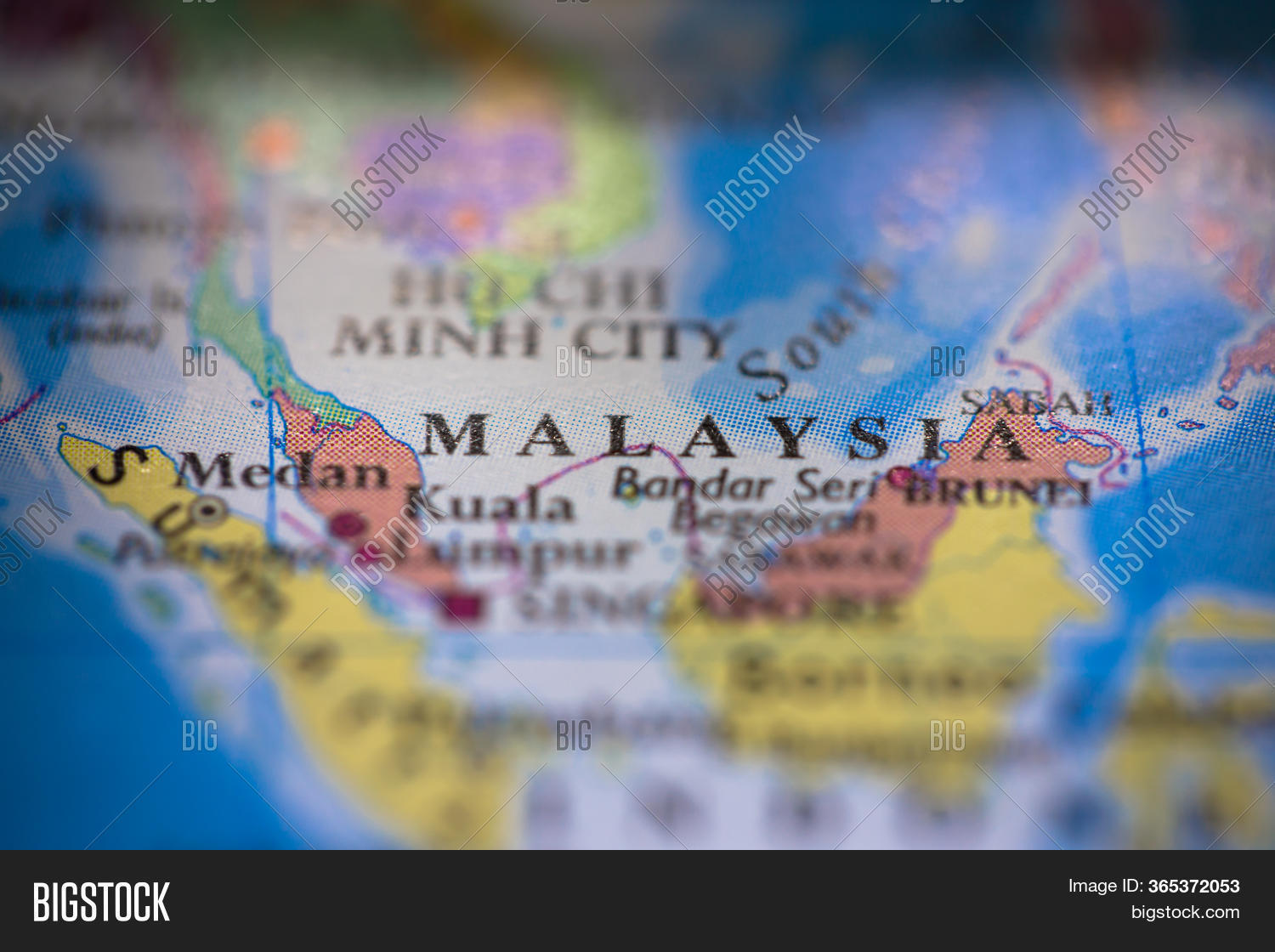 Malaysia geographic location