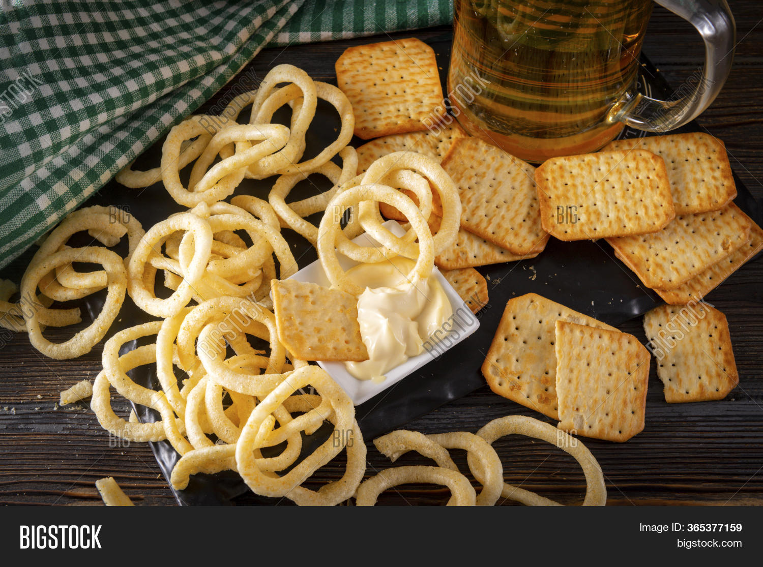 Cracker, Onion Rings Image & Photo (Free Trial) | Bigstock