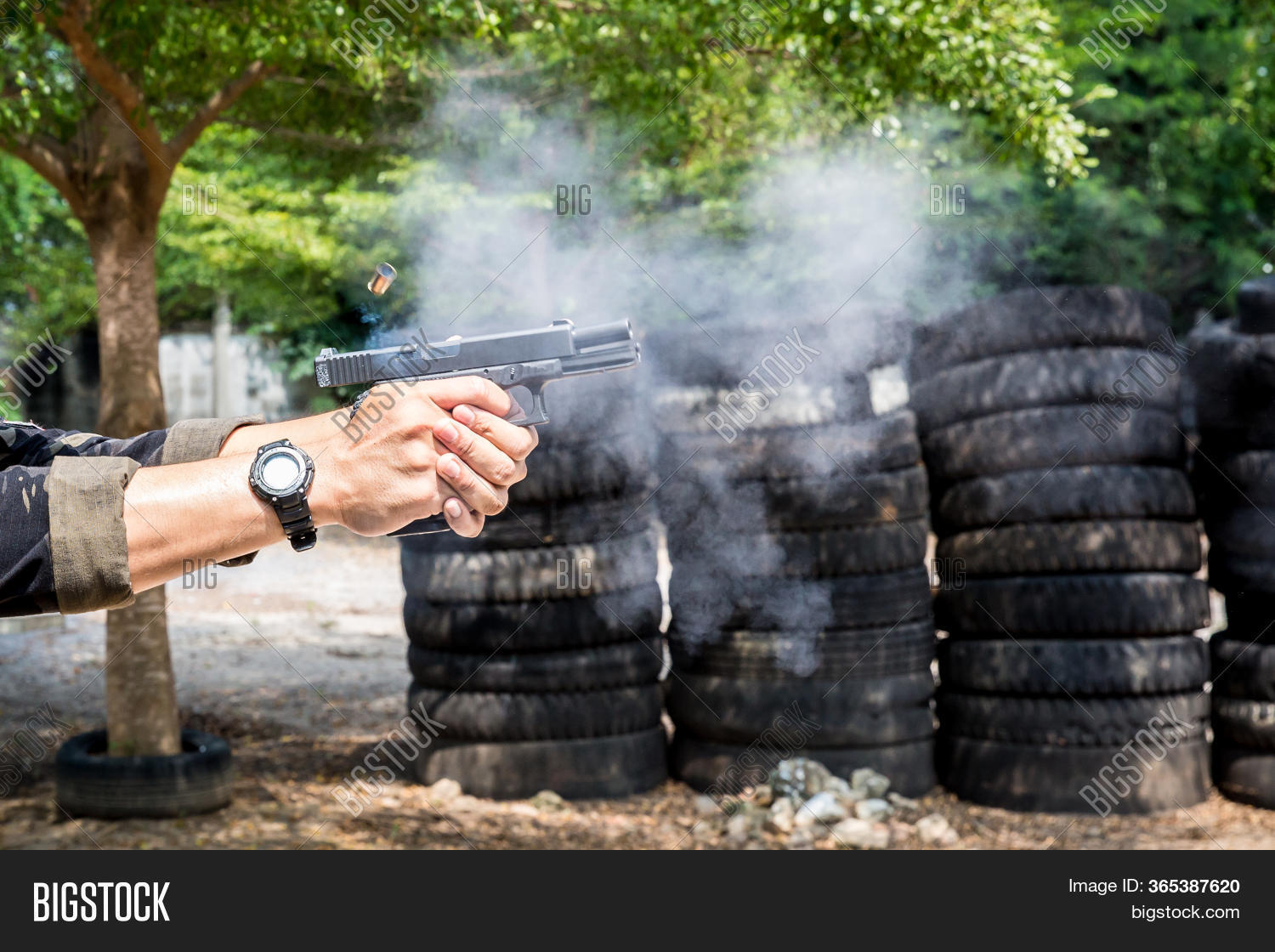 Hand Soldier Shooting Image & Photo (Free Trial) | Bigstock