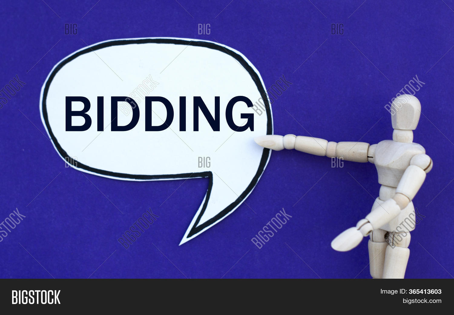 Bidding Word Written Image & Photo (Free Trial) | Bigstock