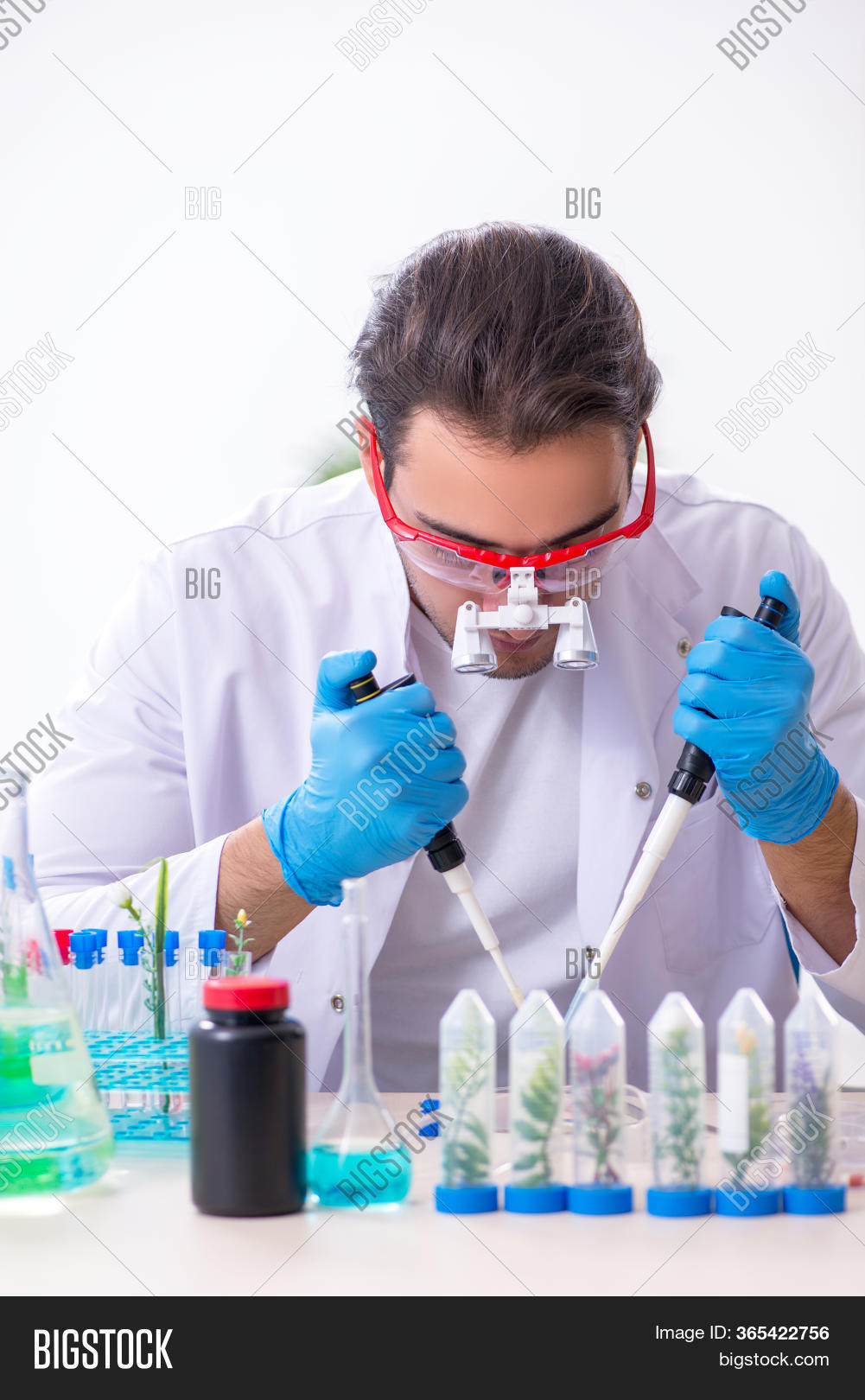 Young Male Chemist Image & Photo (Free Trial) | Bigstock