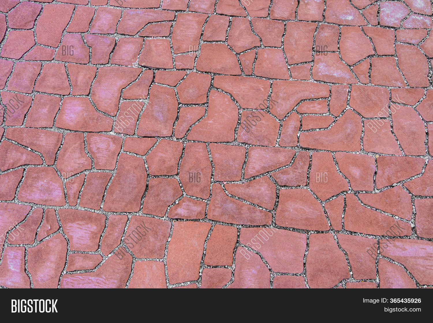 Outdoors Red Pavement Image & Photo (Free Trial) | Bigstock