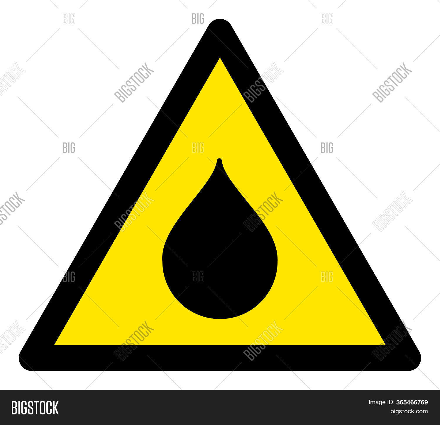 Raster Oil Drop Flat Image & Photo (Free Trial) | Bigstock