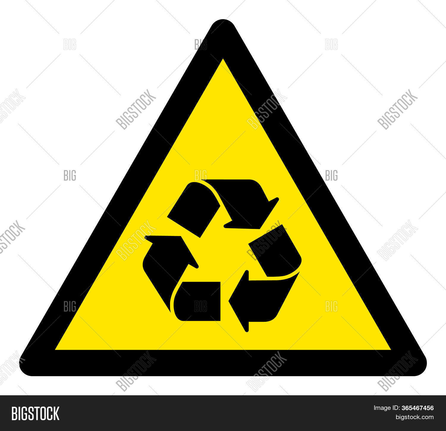 Raster Recycling Flat Image & Photo (Free Trial) | Bigstock