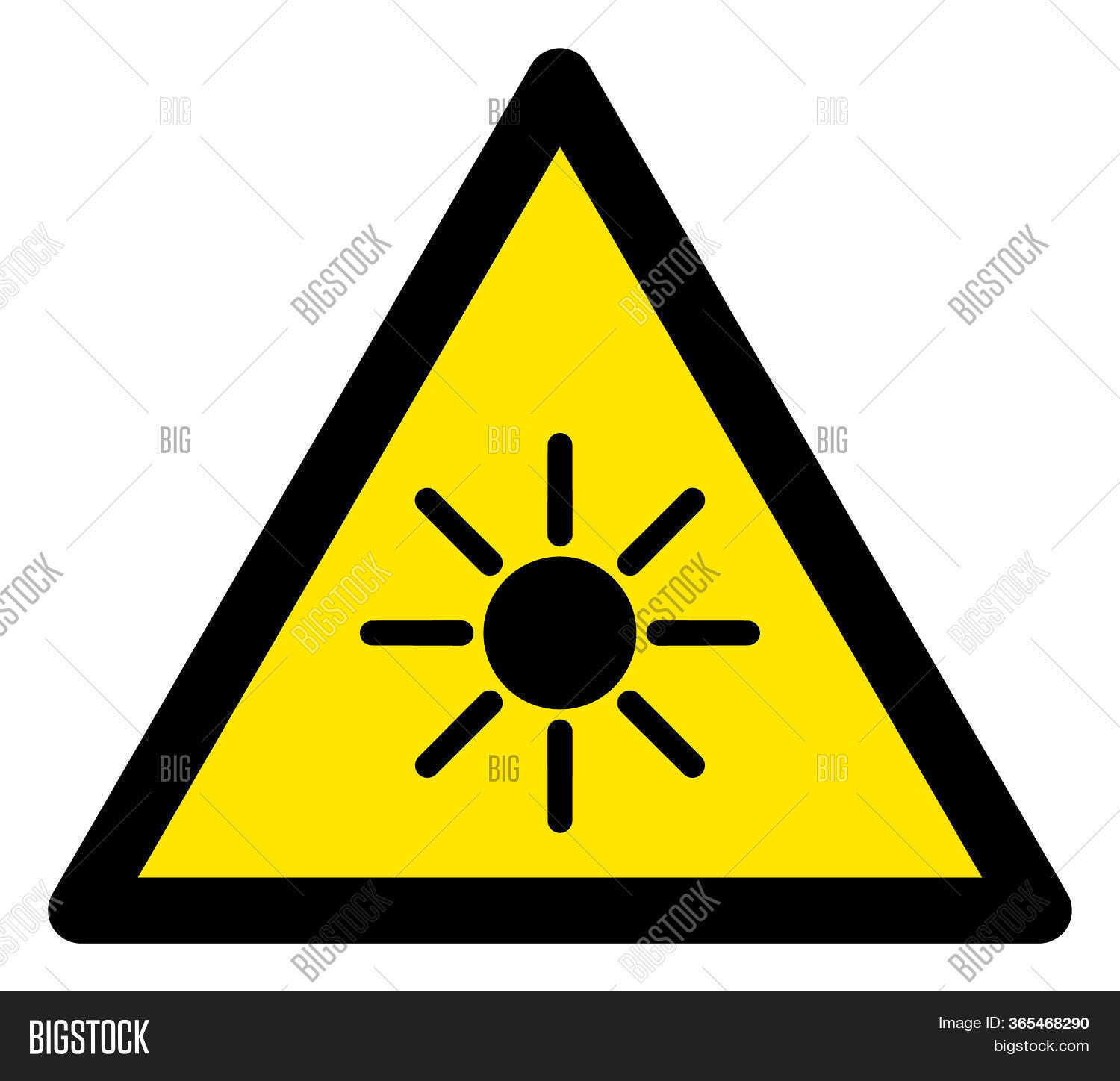 Raster Sun Rays Flat Image & Photo (Free Trial) | Bigstock