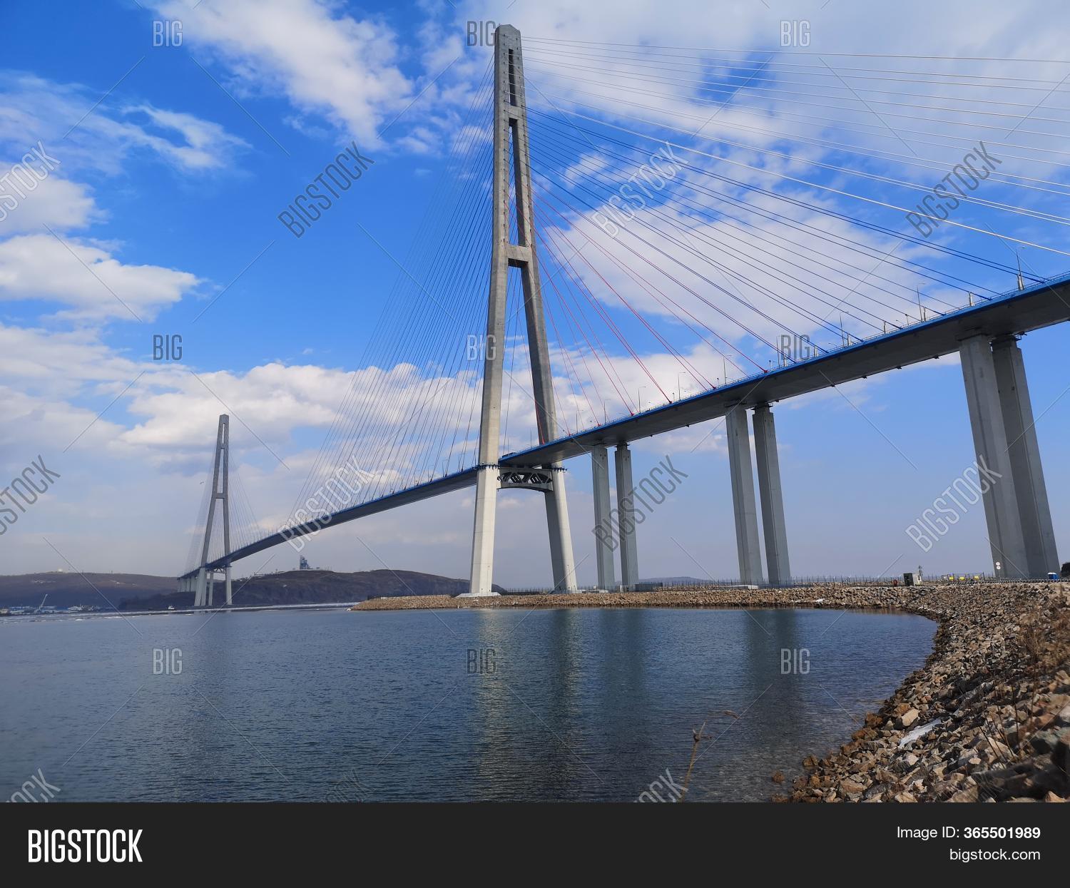 Bridge Russian Island Image & Photo (Free Trial) | Bigstock