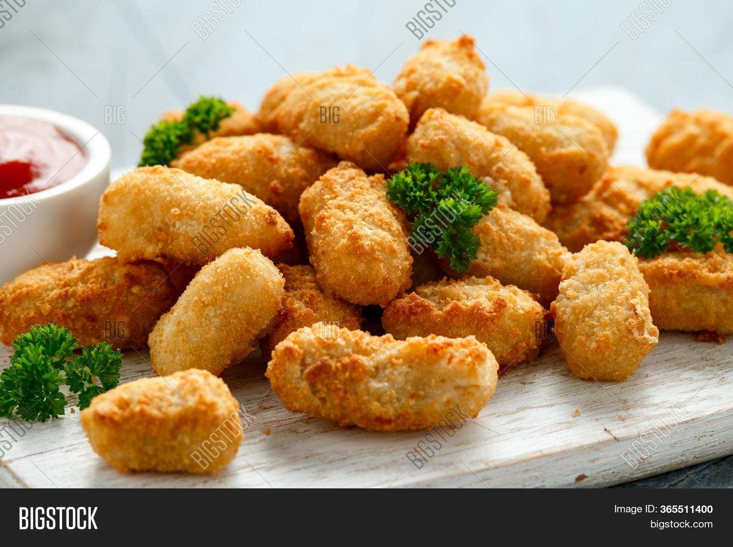 Crispy Battered Scampi Image & Photo (Free Trial) | Bigstock