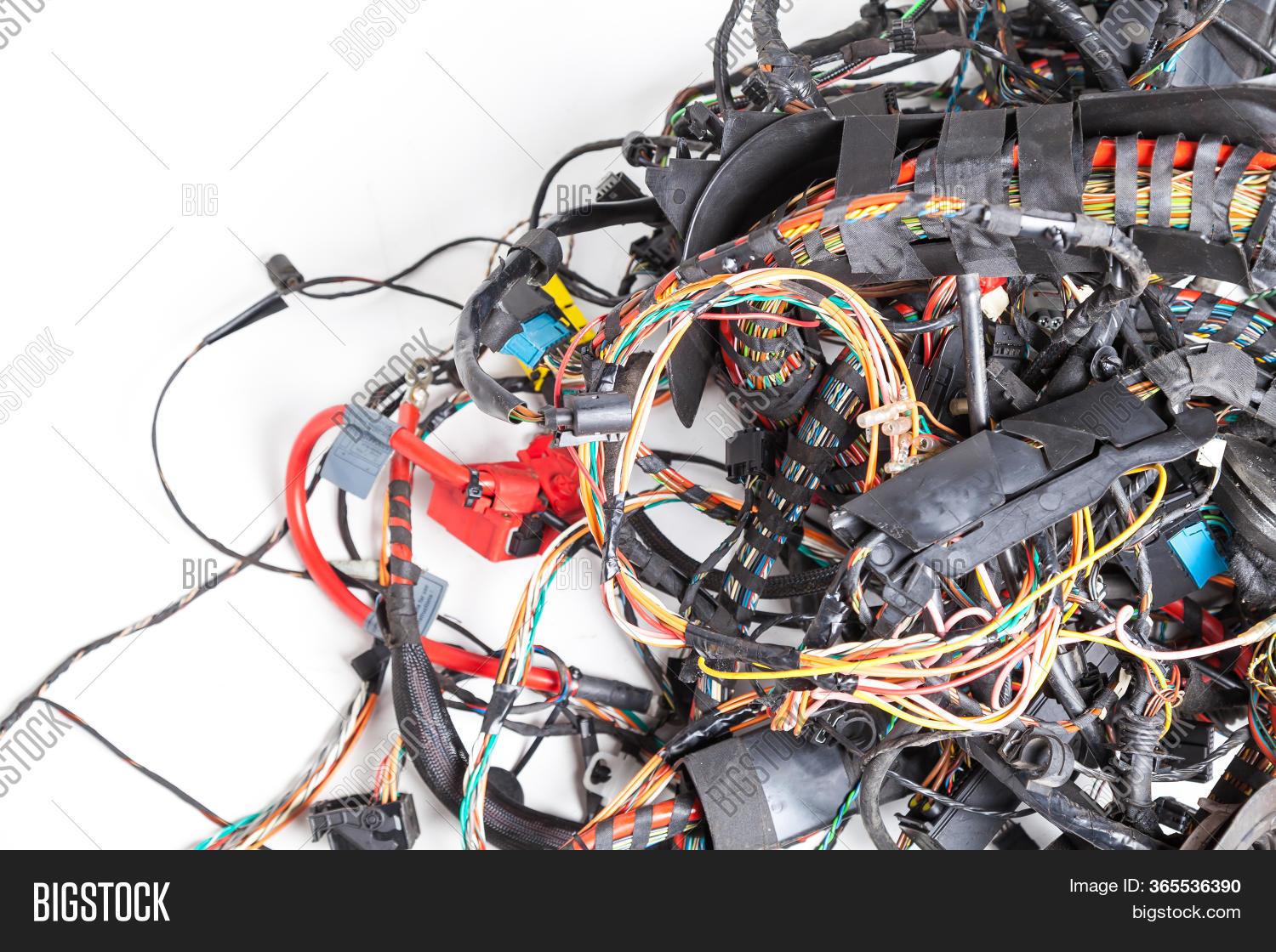 Tangled Bunch Wires Image & Photo (Free Trial) | Bigstock