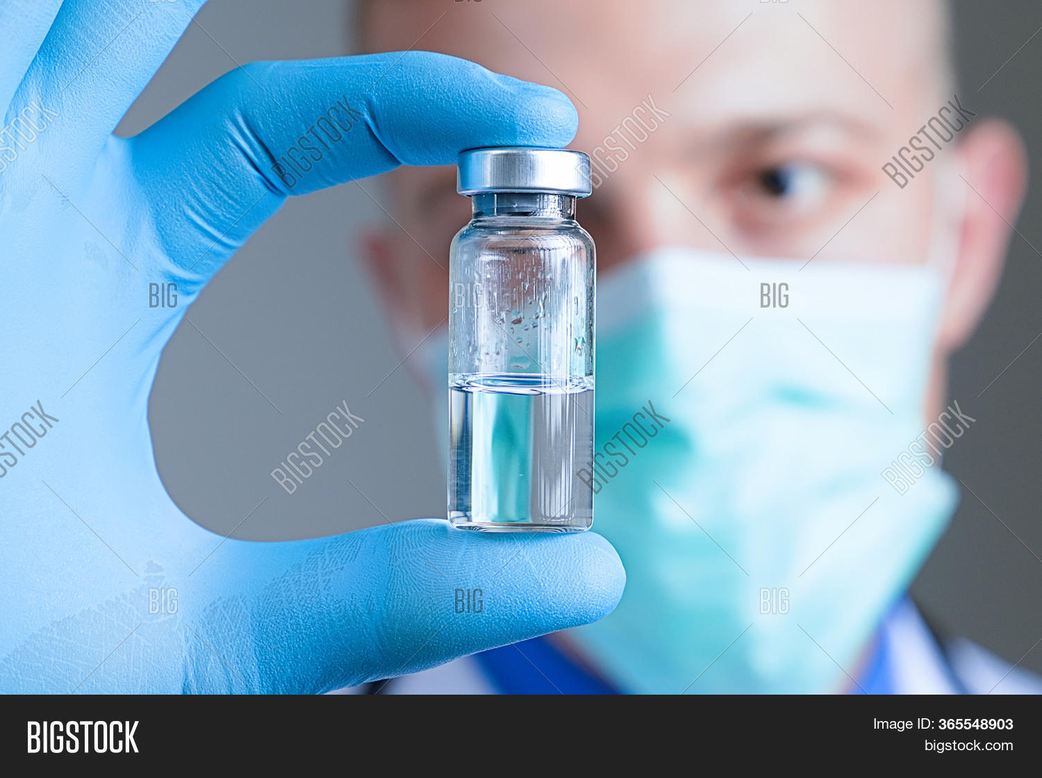 Close Hand Doctor Blue Image & Photo (Free Trial) | Bigstock