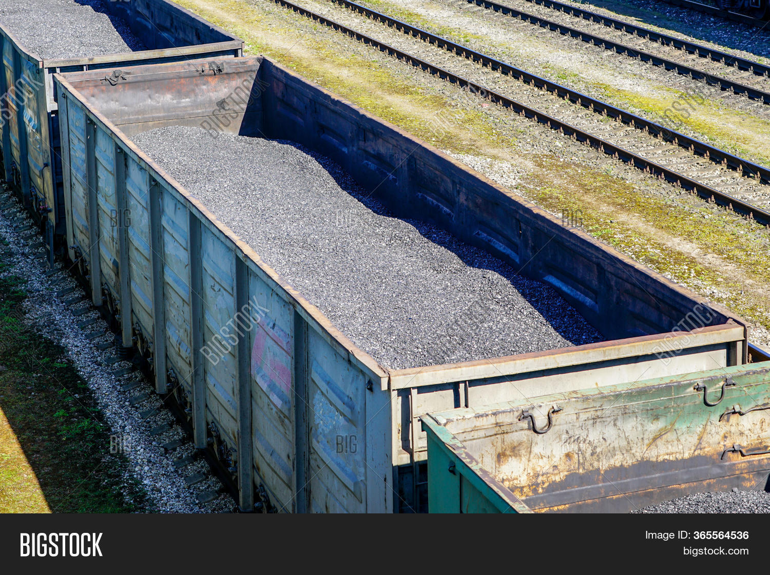 Top View Coal Loaded Image & Photo (Free Trial) | Bigstock
