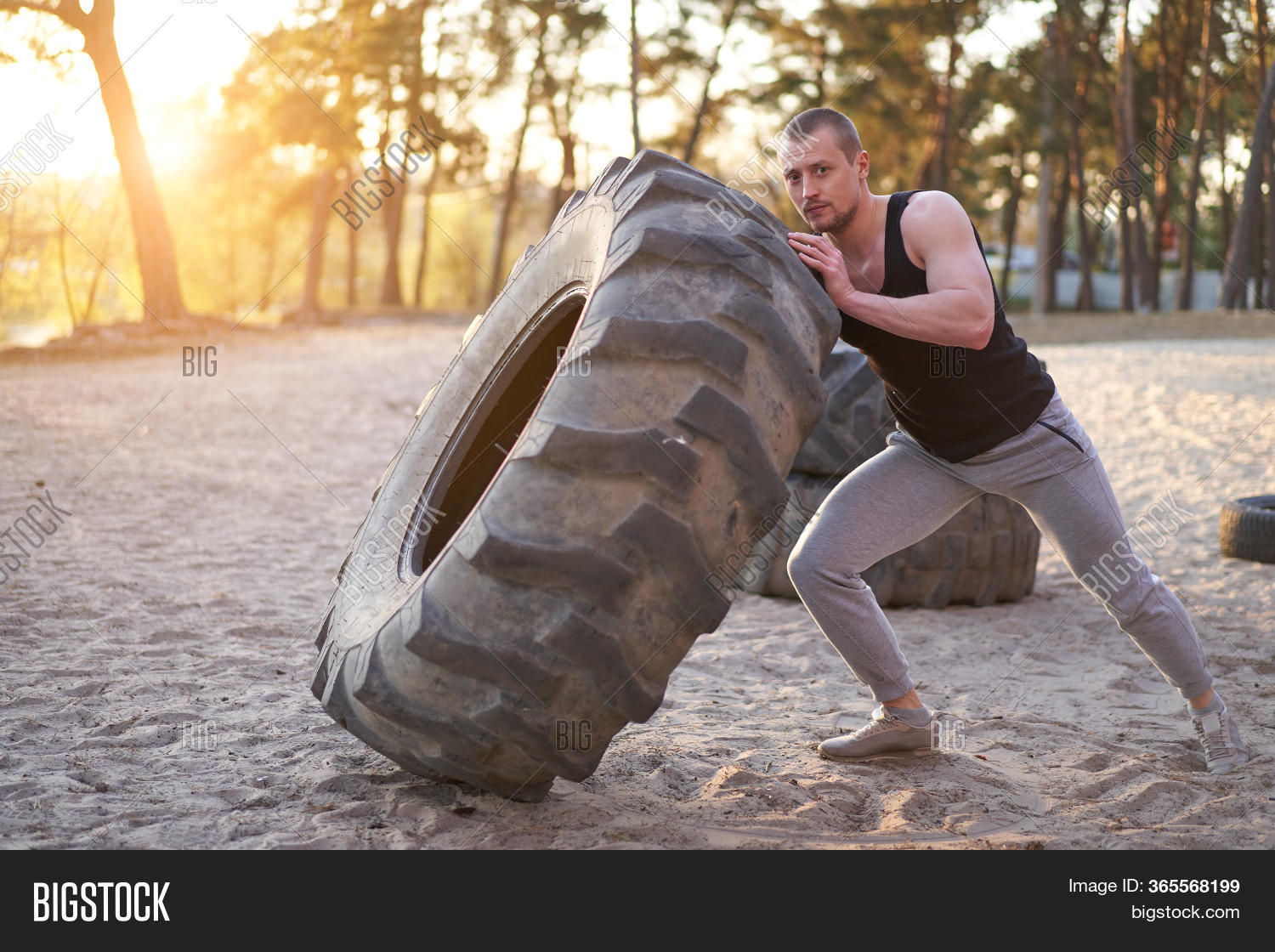 Strong Man Training Image & Photo (Free Trial) | Bigstock