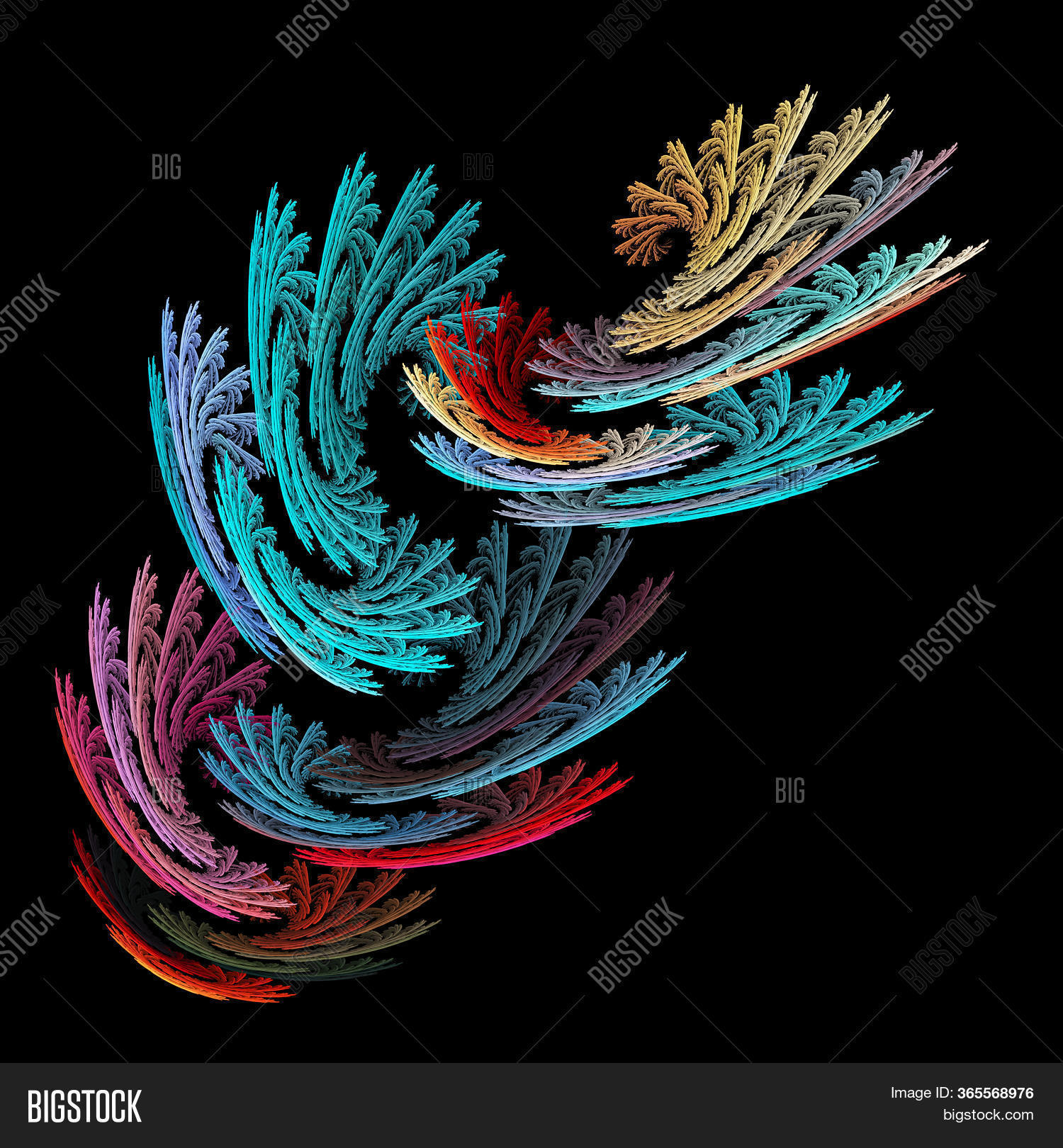 Abstract Fractal Plant Image & Photo (Free Trial) | Bigstock