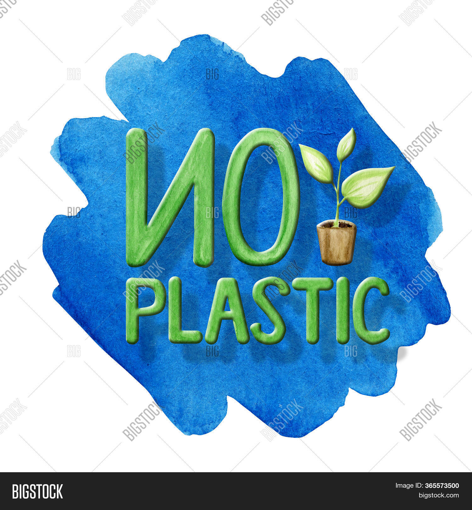 No Plastic Free Green Image & Photo (Free Trial) | Bigstock
