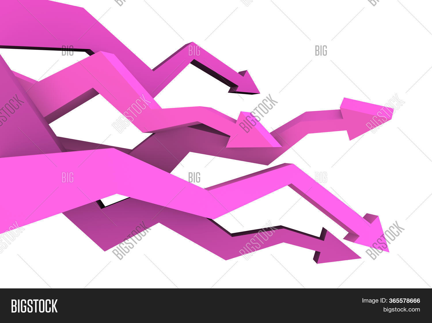 Many Arrows Showing Image & Photo (Free Trial) | Bigstock