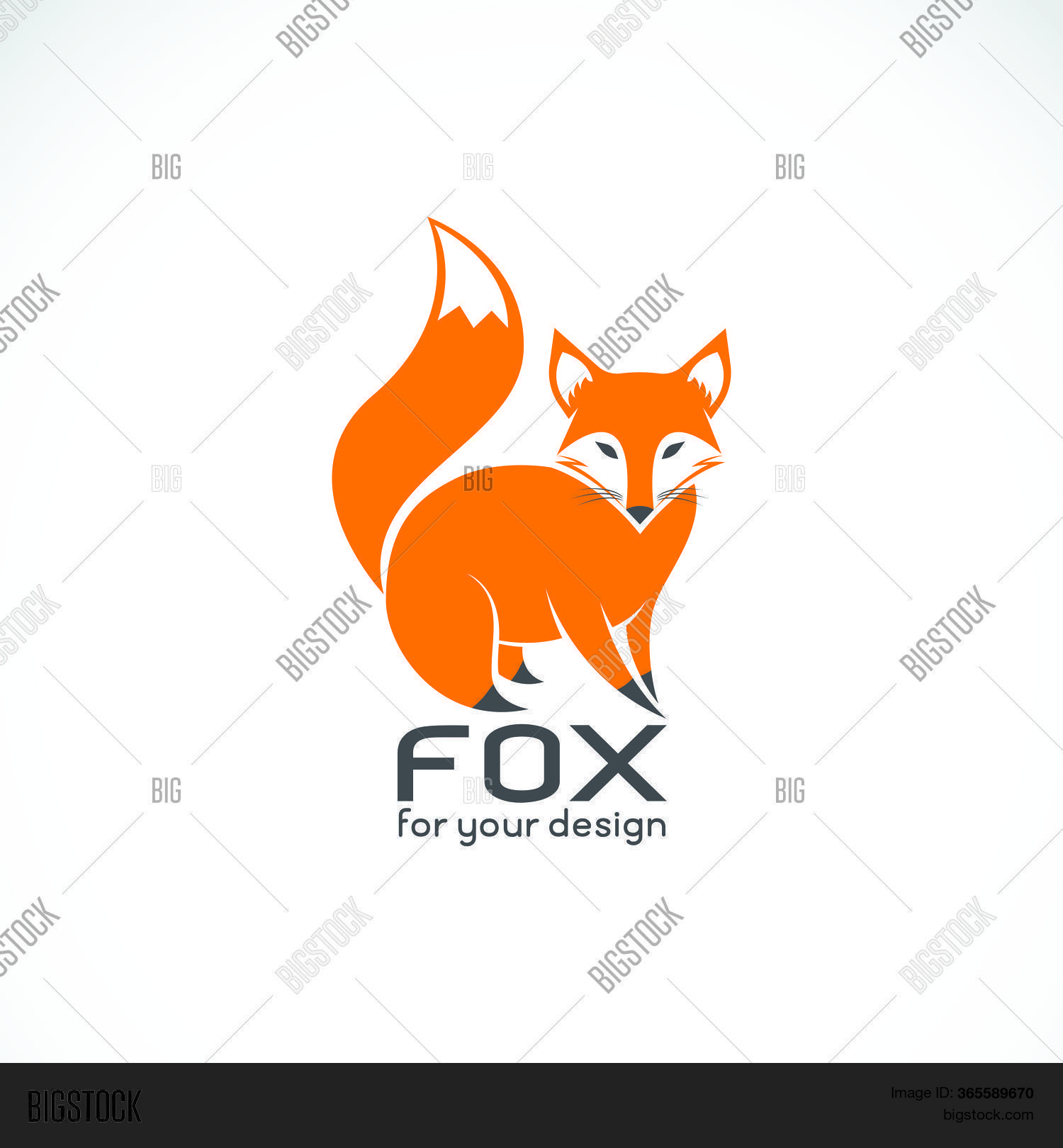 Vector Fox Design On Vector & Photo (Free Trial) | Bigstock