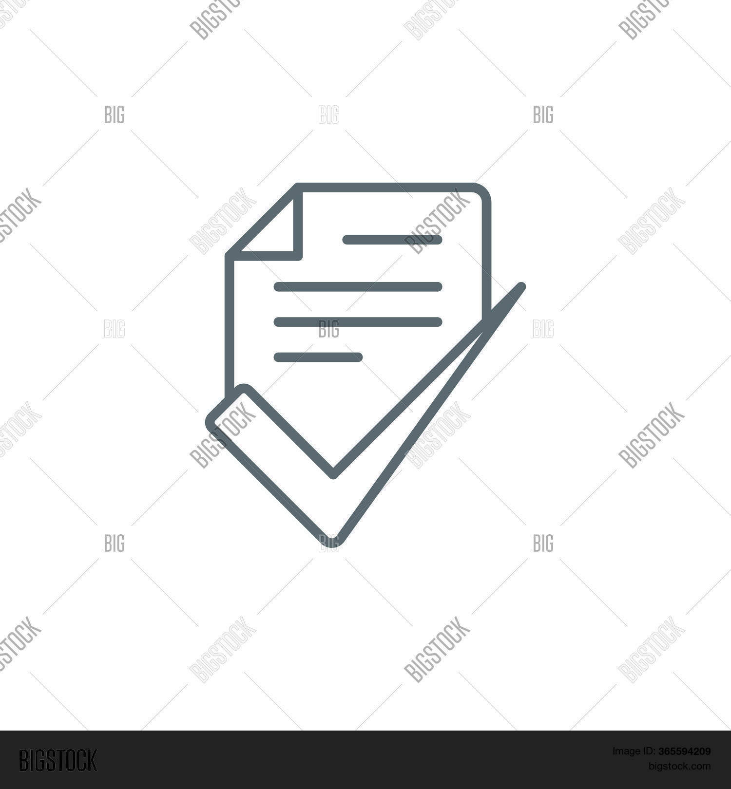 Approved Document Vector & Photo (Free Trial) | Bigstock