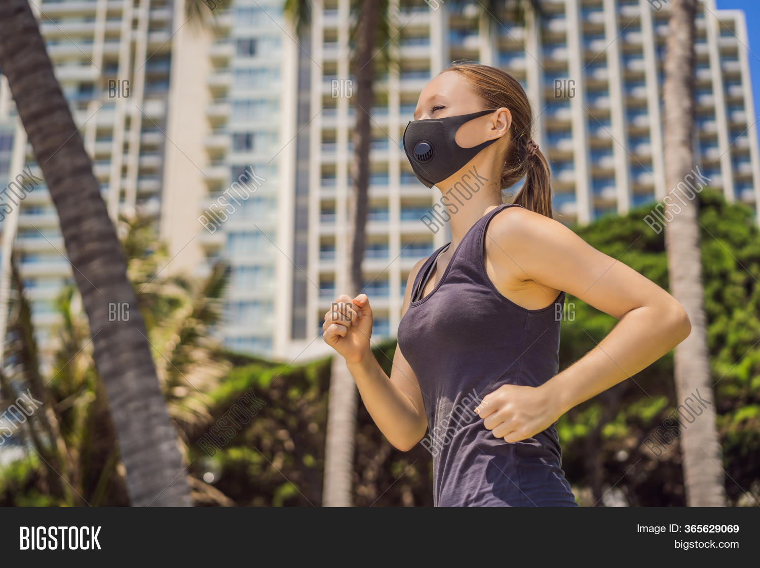 Woman Runner Wearing Image & Photo (Free Trial) | Bigstock