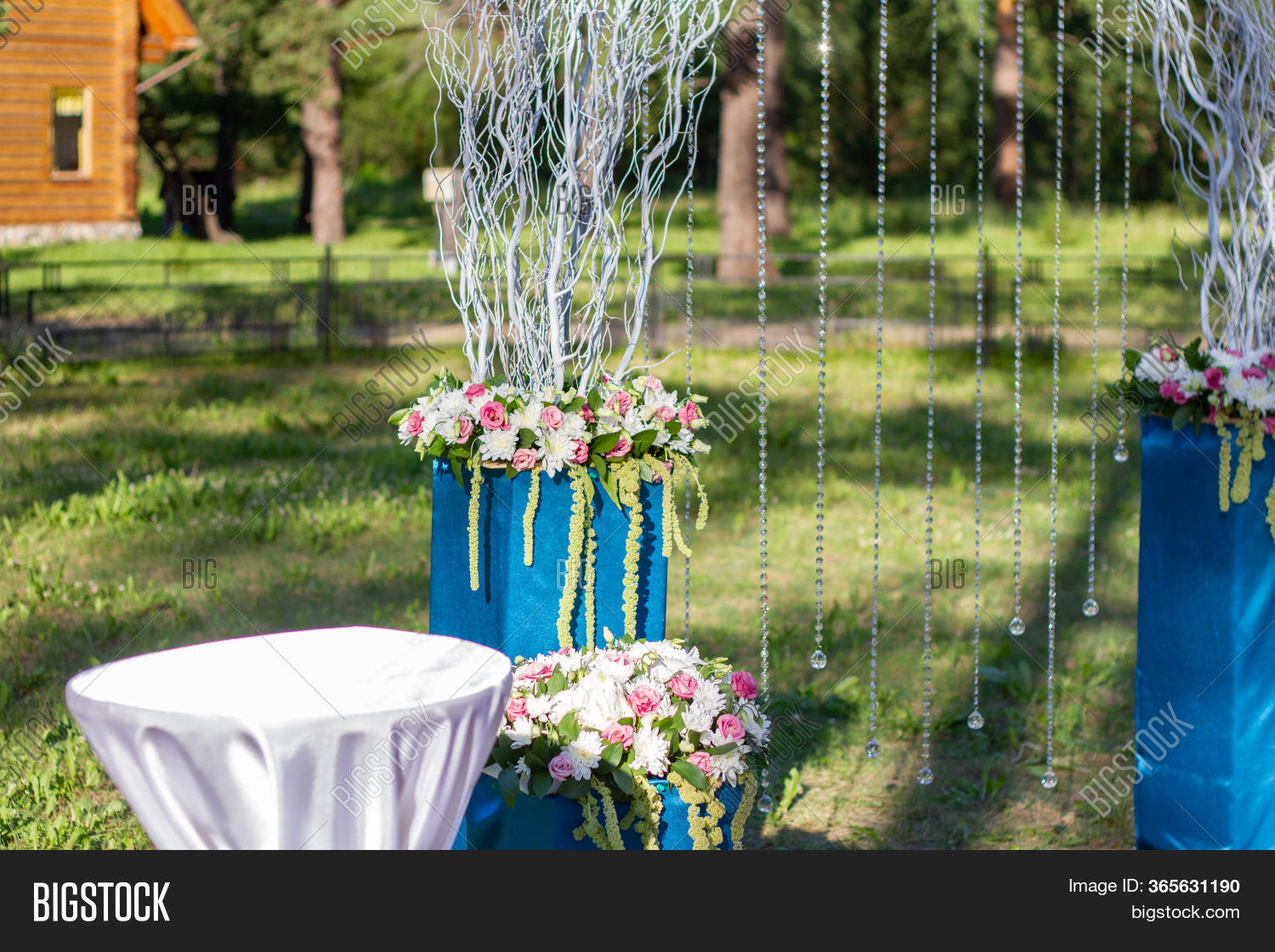 Wedding Set . Outdoor Image & Photo (Free Trial) | Bigstock
