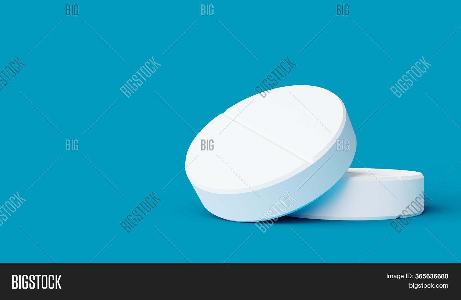 Two White Pills Image & Photo (Free Trial) | Bigstock