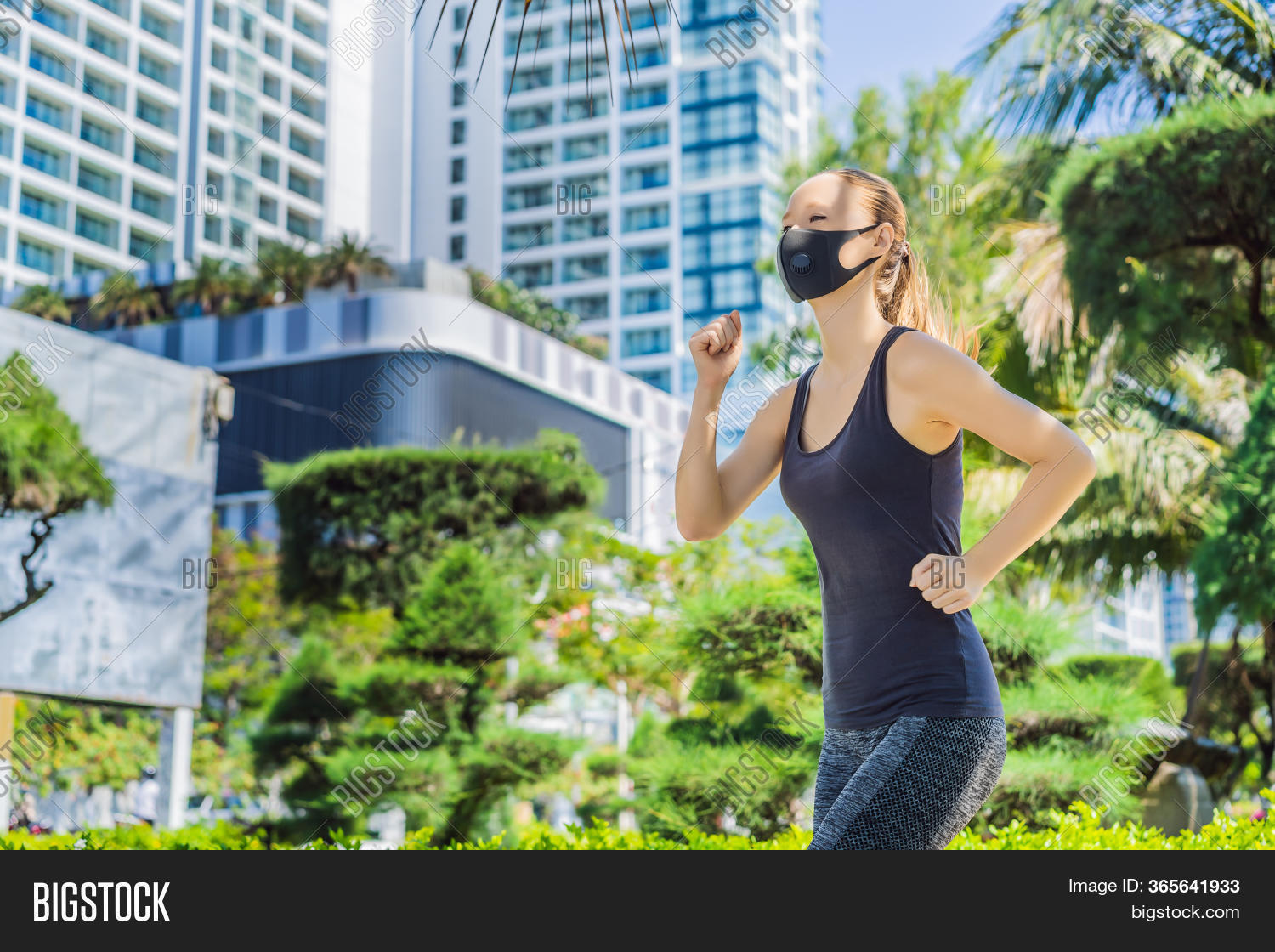 Woman Runner Wearing Image & Photo (Free Trial) | Bigstock