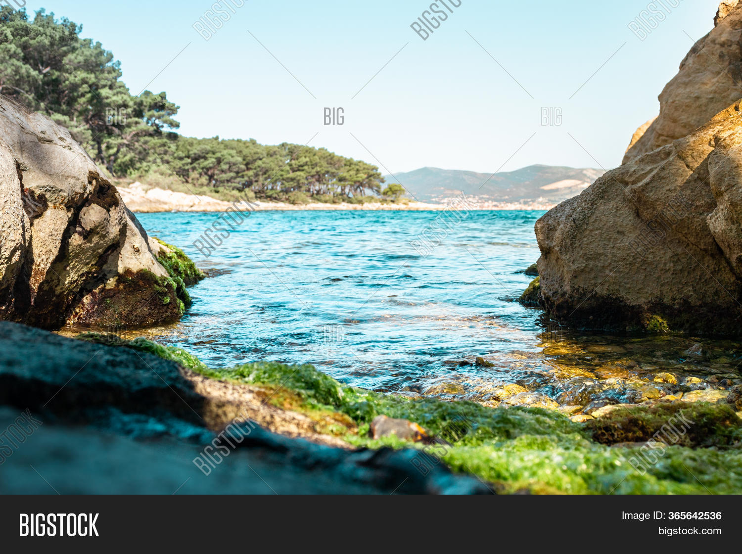 Tiny Hidden Beach Image & Photo (Free Trial) | Bigstock