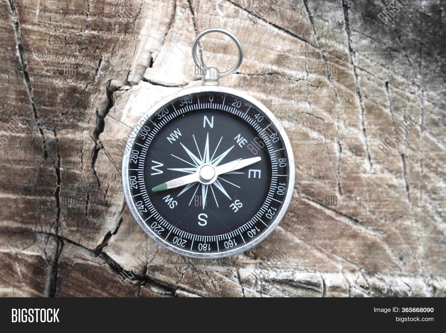 Old Compass On Natural Image & Photo (Free Trial) | Bigstock
