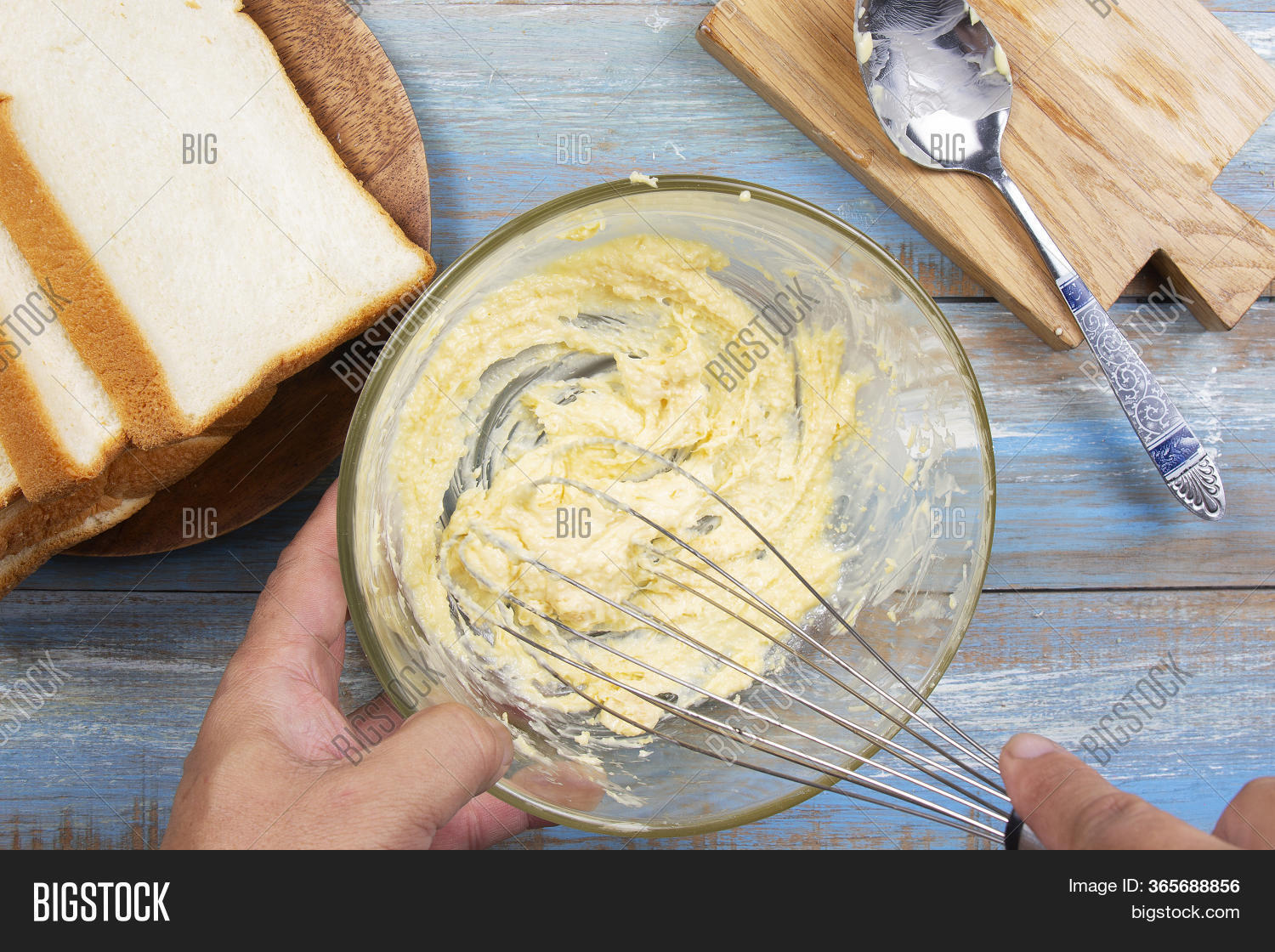 Chef Stiring Butter Image & Photo (Free Trial) | Bigstock