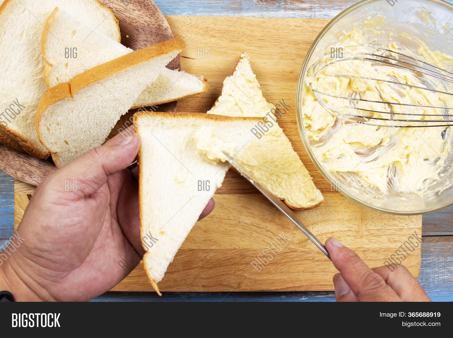 Chef Spreading Butter Image & Photo (Free Trial) | Bigstock