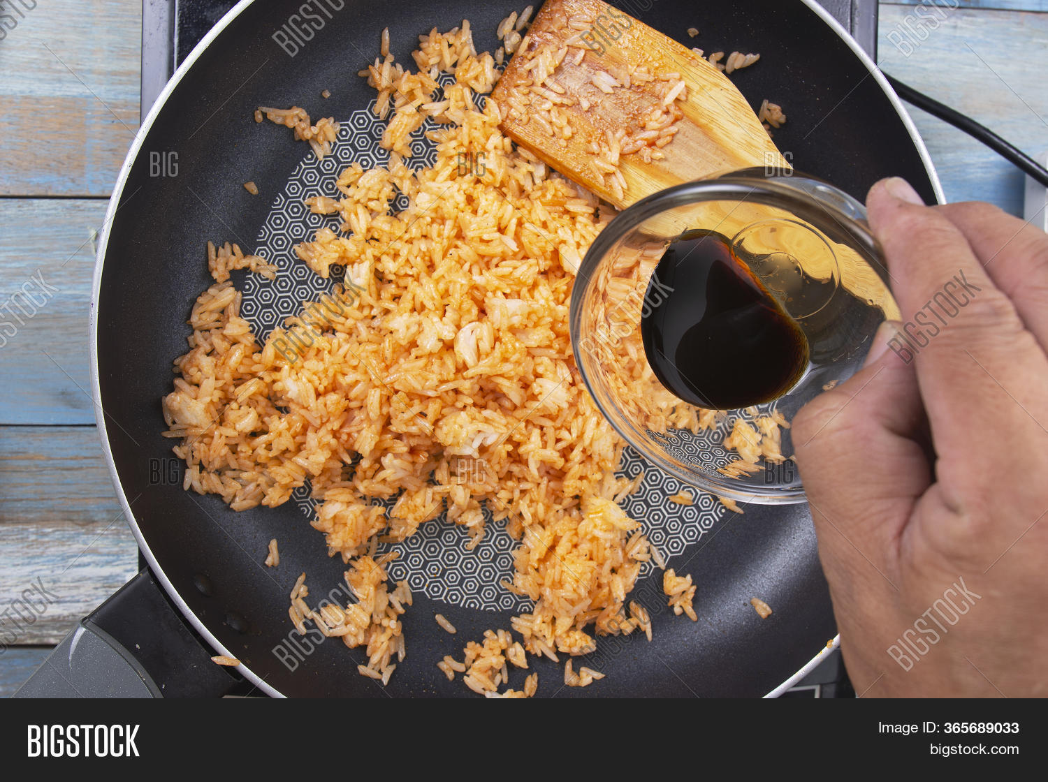 Chef Pouring Soy Sauce Image & Photo (Free Trial) | Bigstock