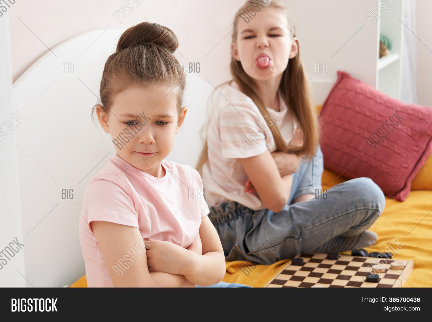 Two Sisters Playing Image & Photo (Free Trial) | Bigstock