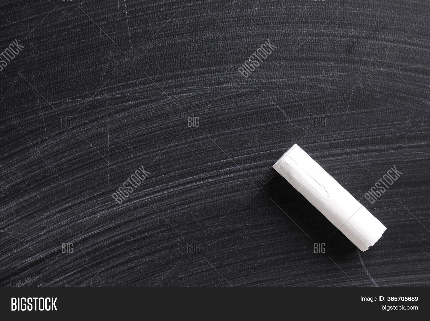Piece White Chalk On Image & Photo (Free Trial) | Bigstock