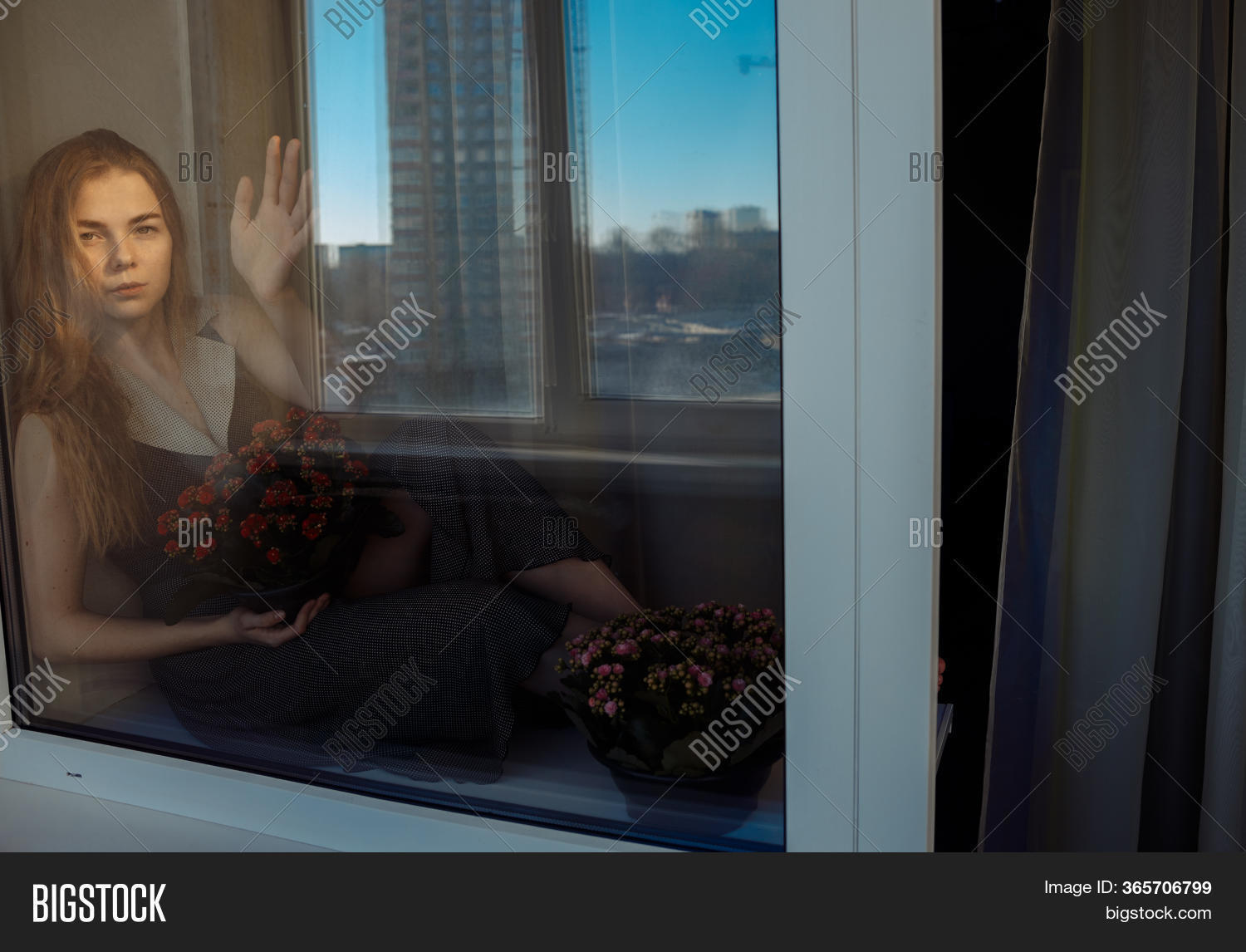 Home Isolation. Girl Image & Photo (Free Trial) | Bigstock