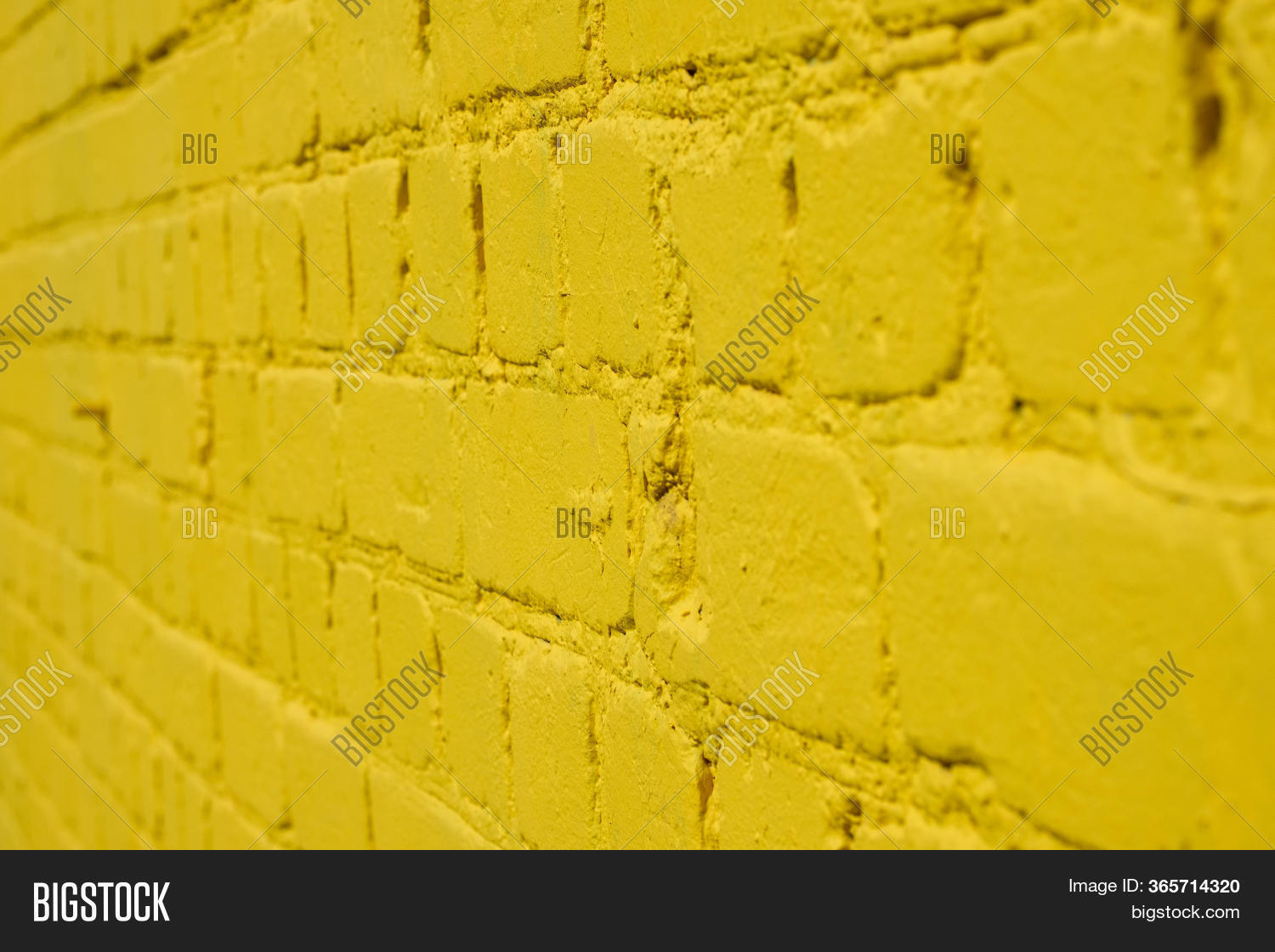 Yellow Brick Wall Image & Photo (Free Trial) | Bigstock