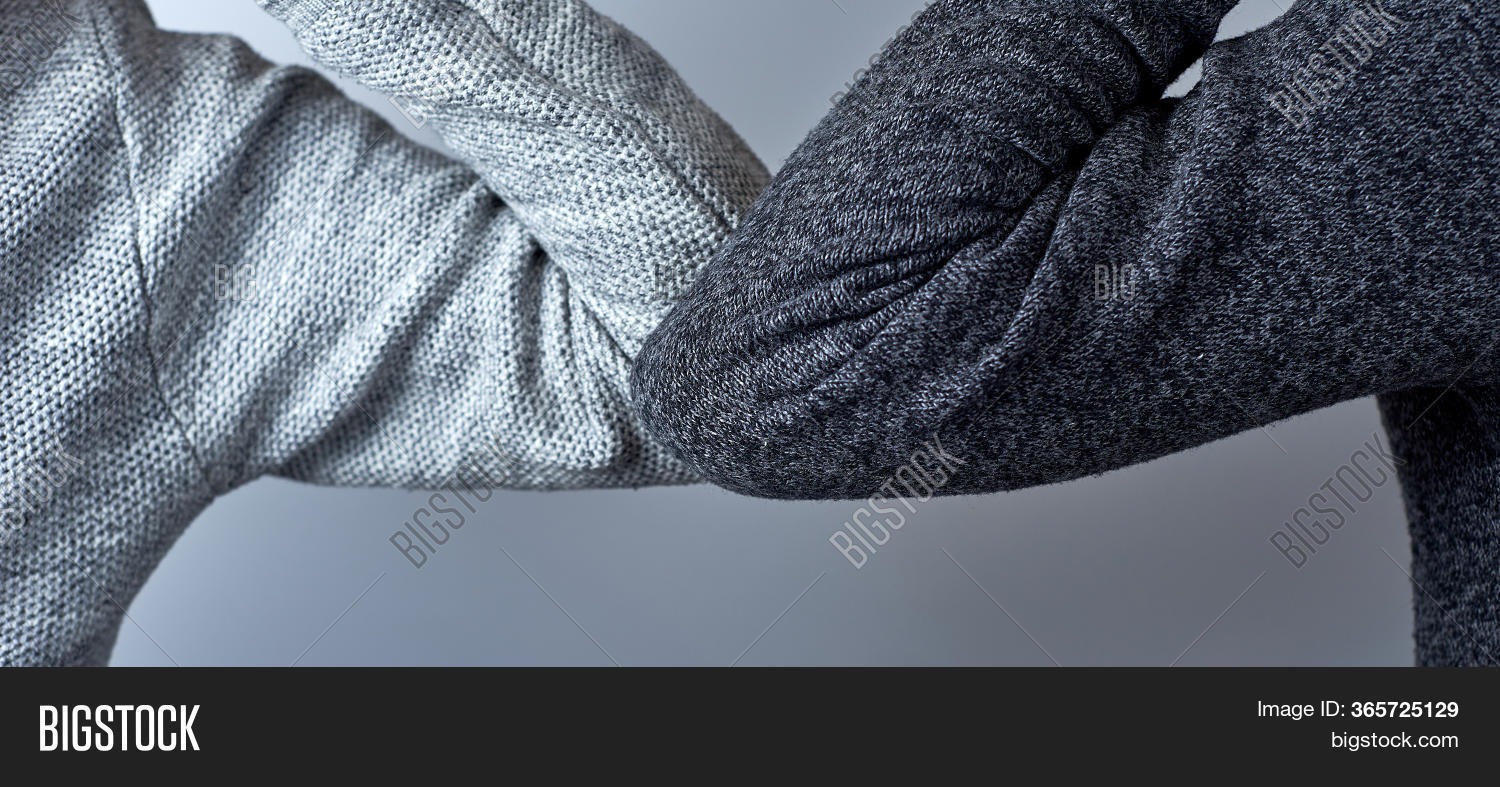 Elbow Bump. New Image & Photo (Free Trial) | Bigstock