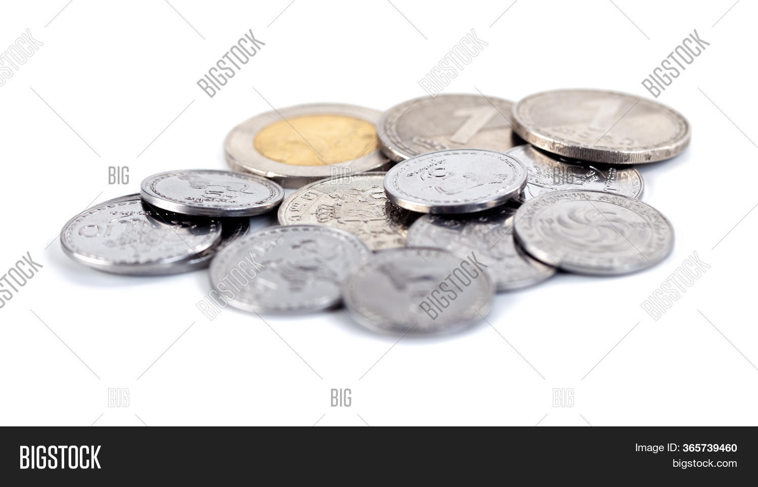 Georgian Money Coin Image & Photo (Free Trial) | Bigstock