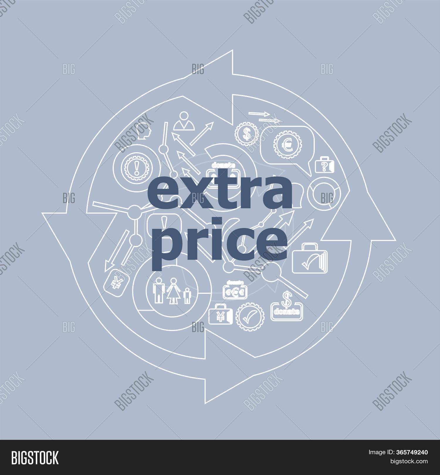 Text Extra Price. Image & Photo (Free Trial) | Bigstock