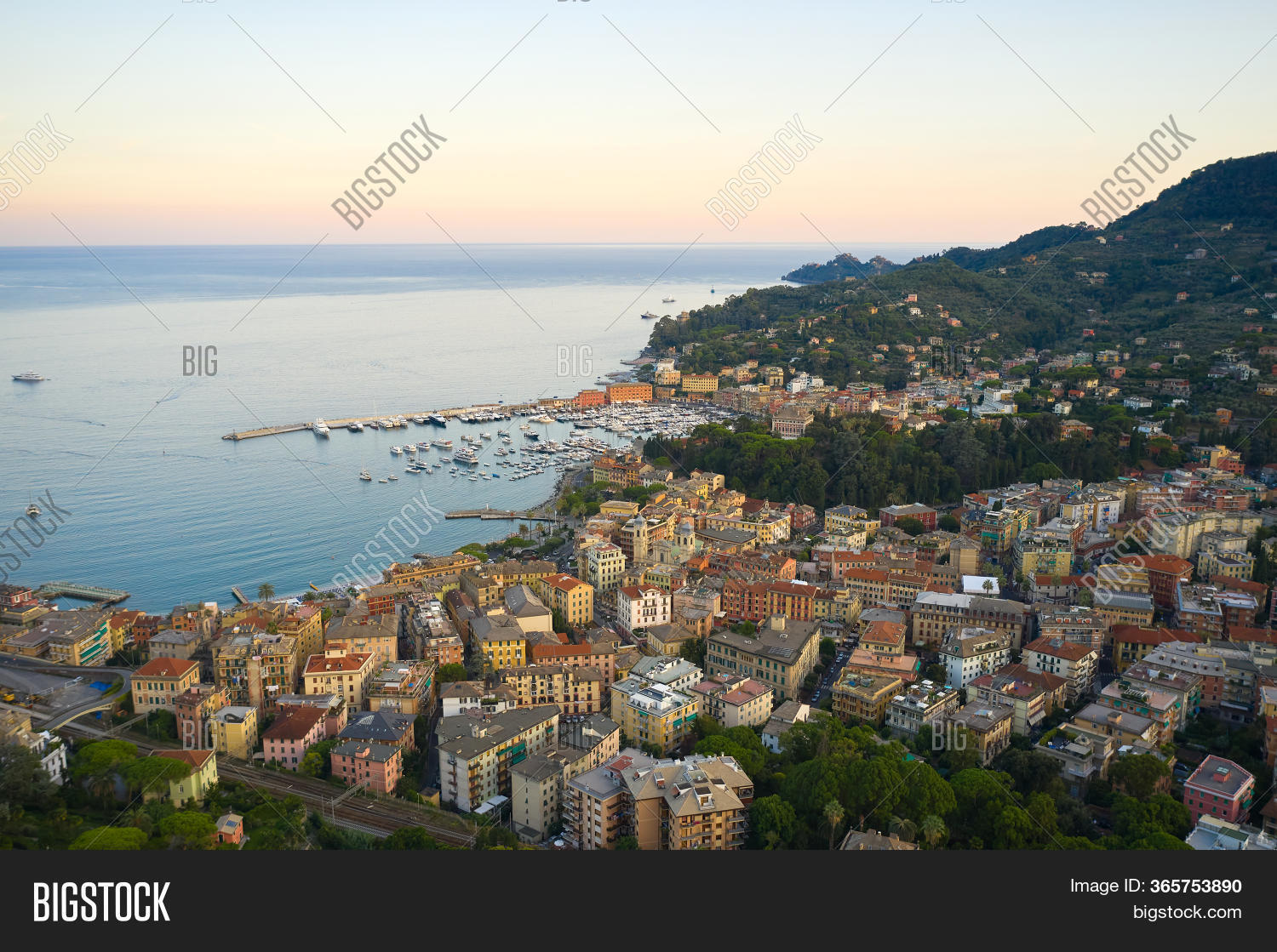 Sunset Italian Riviera Image & Photo (Free Trial) | Bigstock