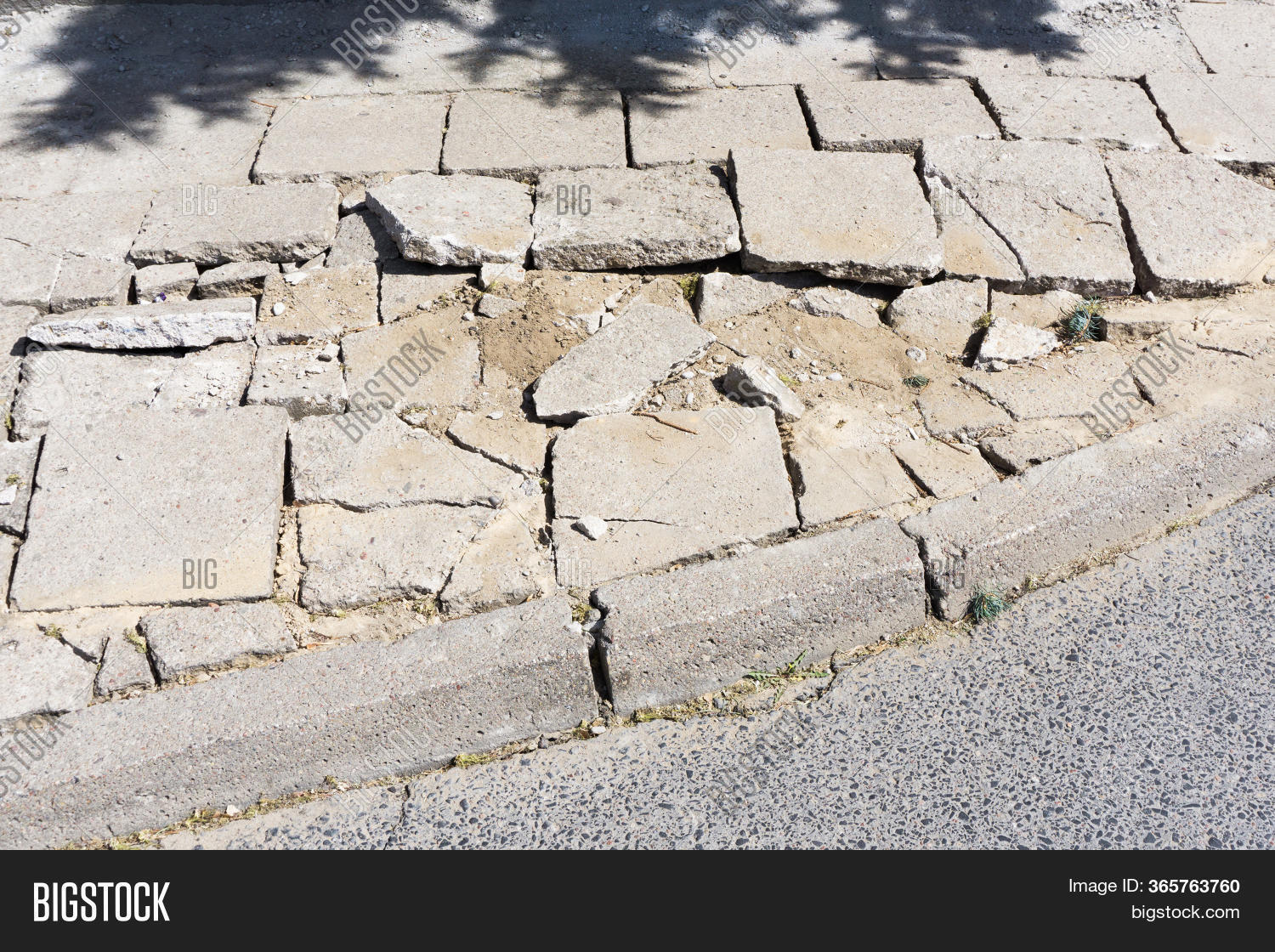 Damaged Pavement. Image & Photo (Free Trial) | Bigstock