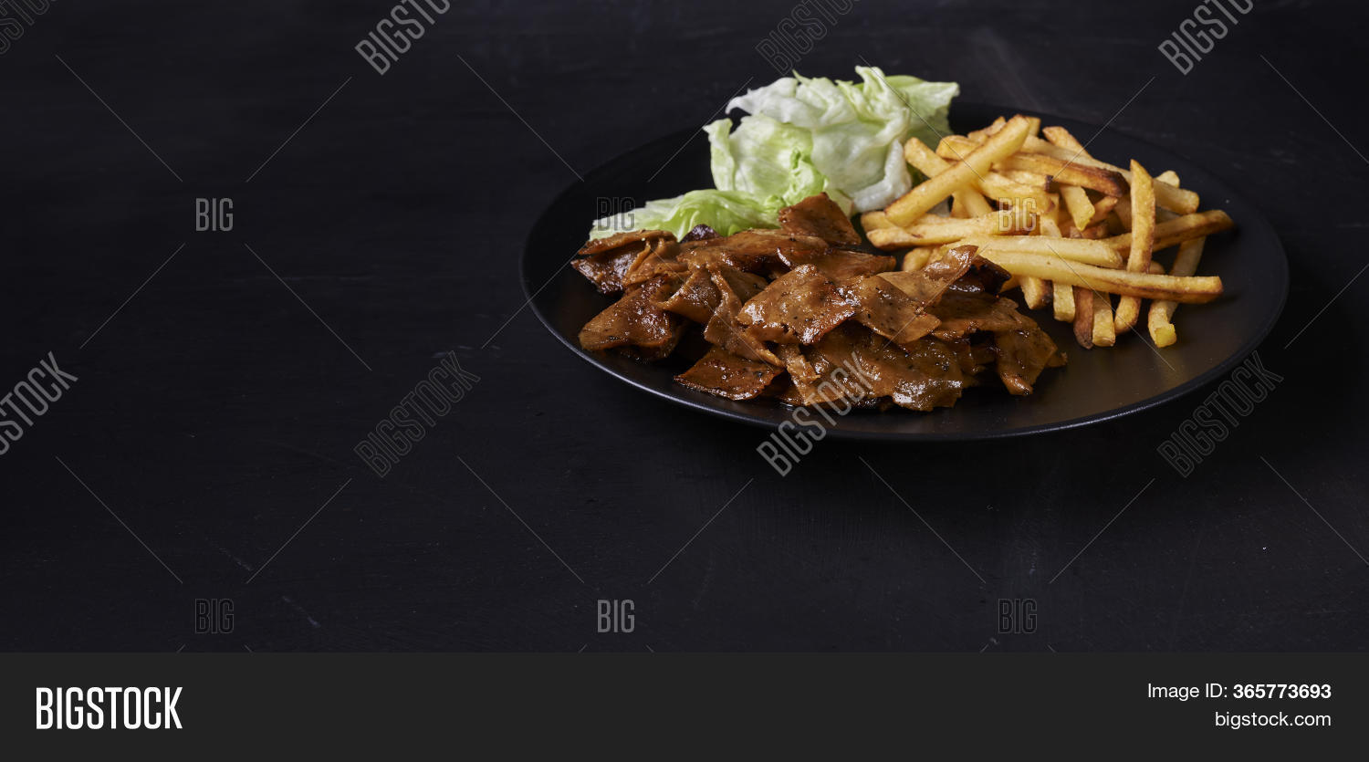Plate Meat Free Doner Image & Photo (Free Trial) | Bigstock