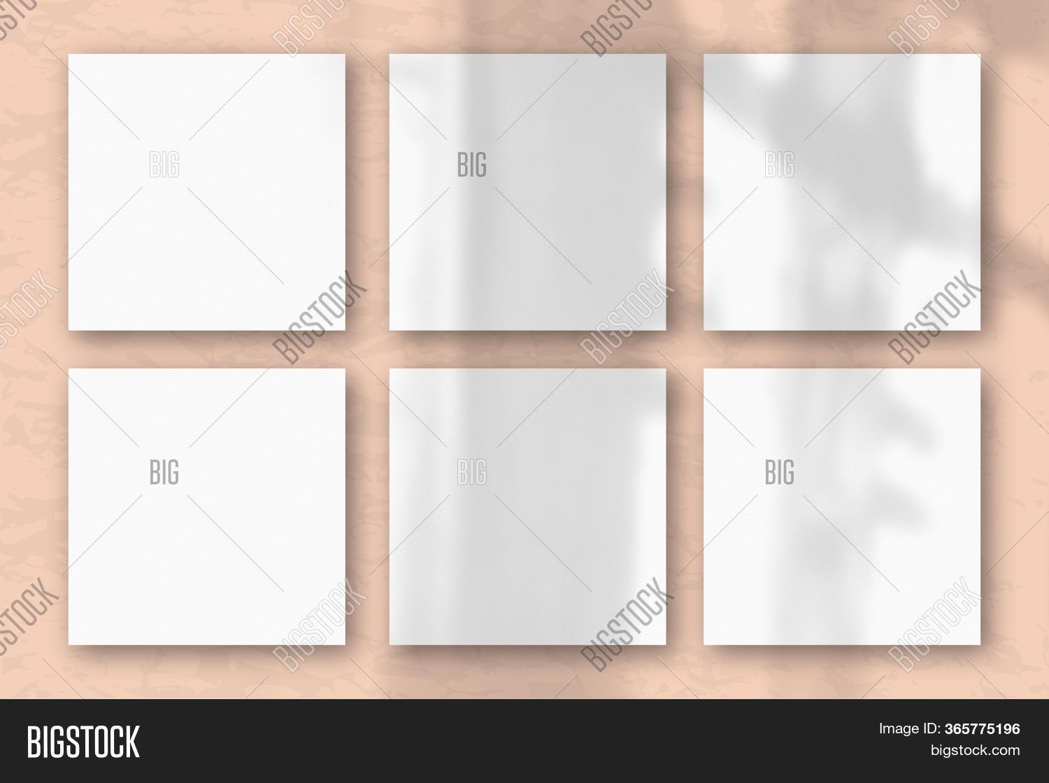 6 Square Sheets White Image & Photo (Free Trial) | Bigstock